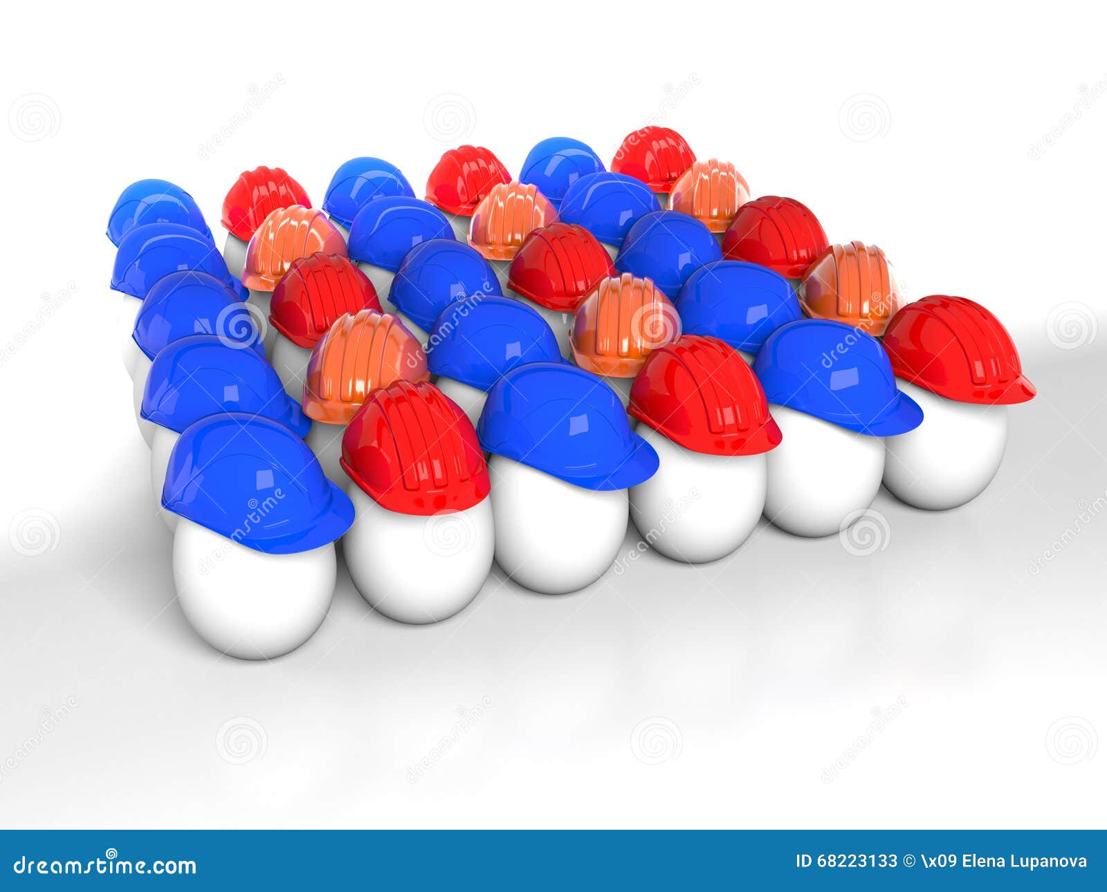 Egg construction helmet stock image. Image of construction - 68223133