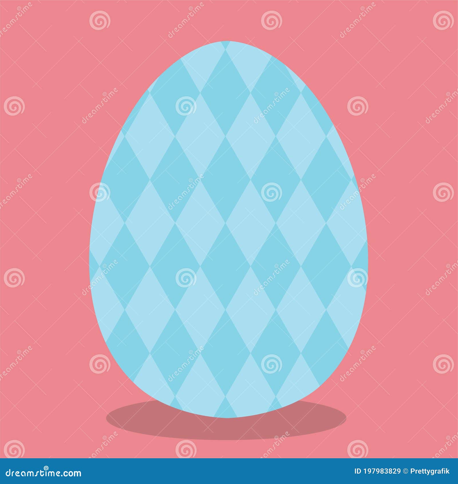 Egg diamond blue 08 stock vector. Illustration of diamond - 197983829