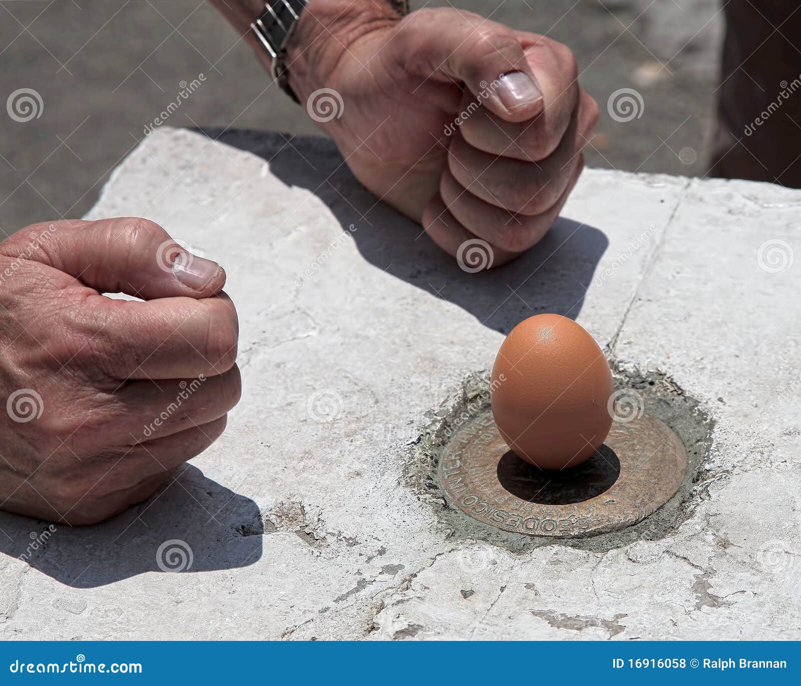 Egg on the Equator editorial stock photo. Image of travel - 16916058