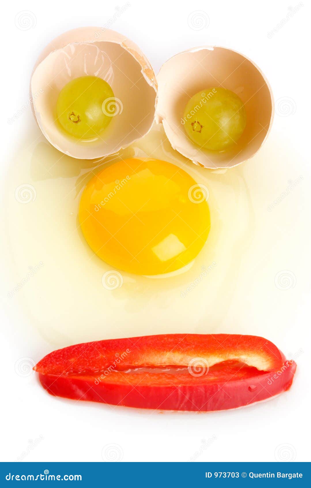 Egg Face stock image. Image of studio, meal, albumen, nutrition - 973703