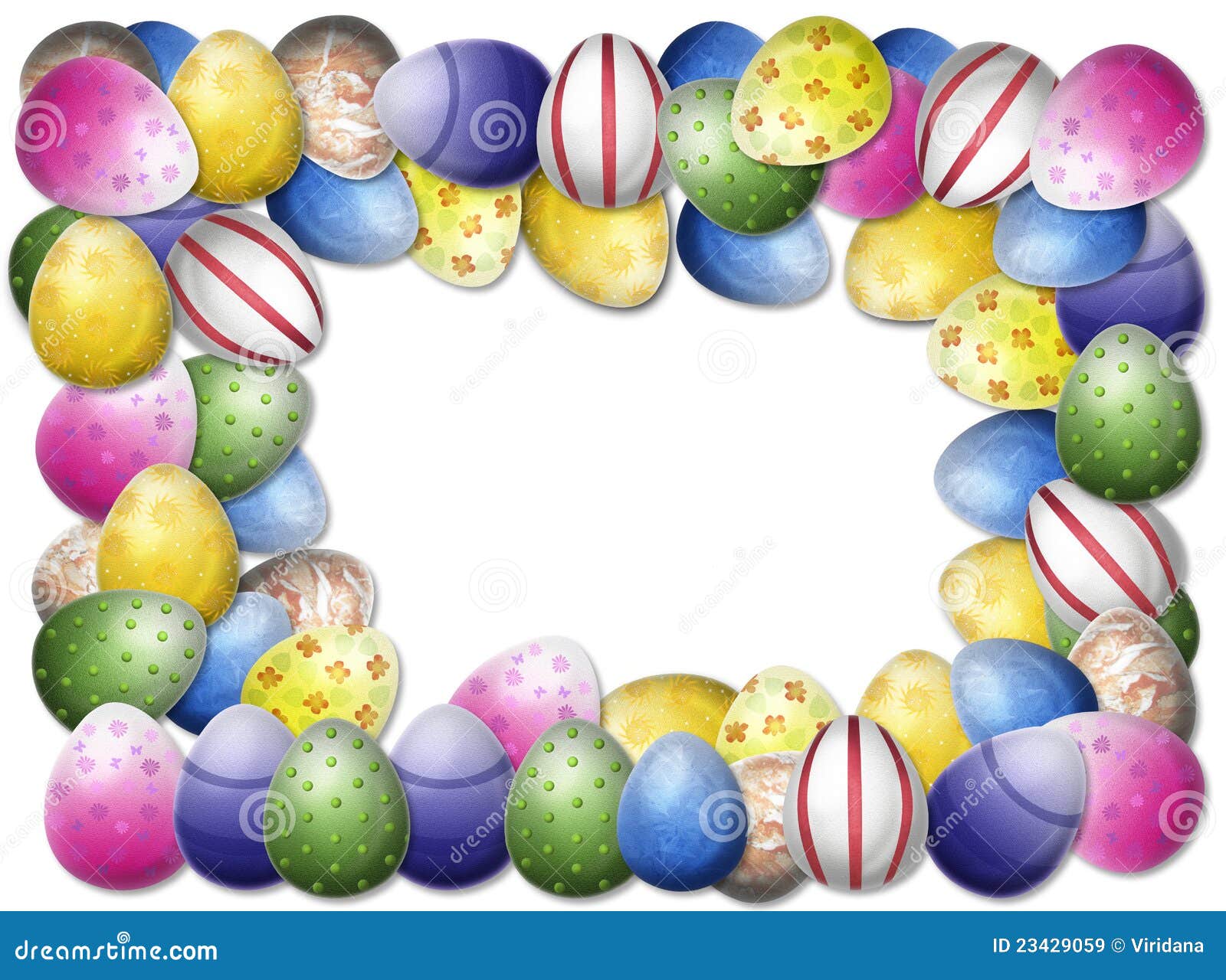 Egg frame stock illustration. Illustration of colorful - 23429059