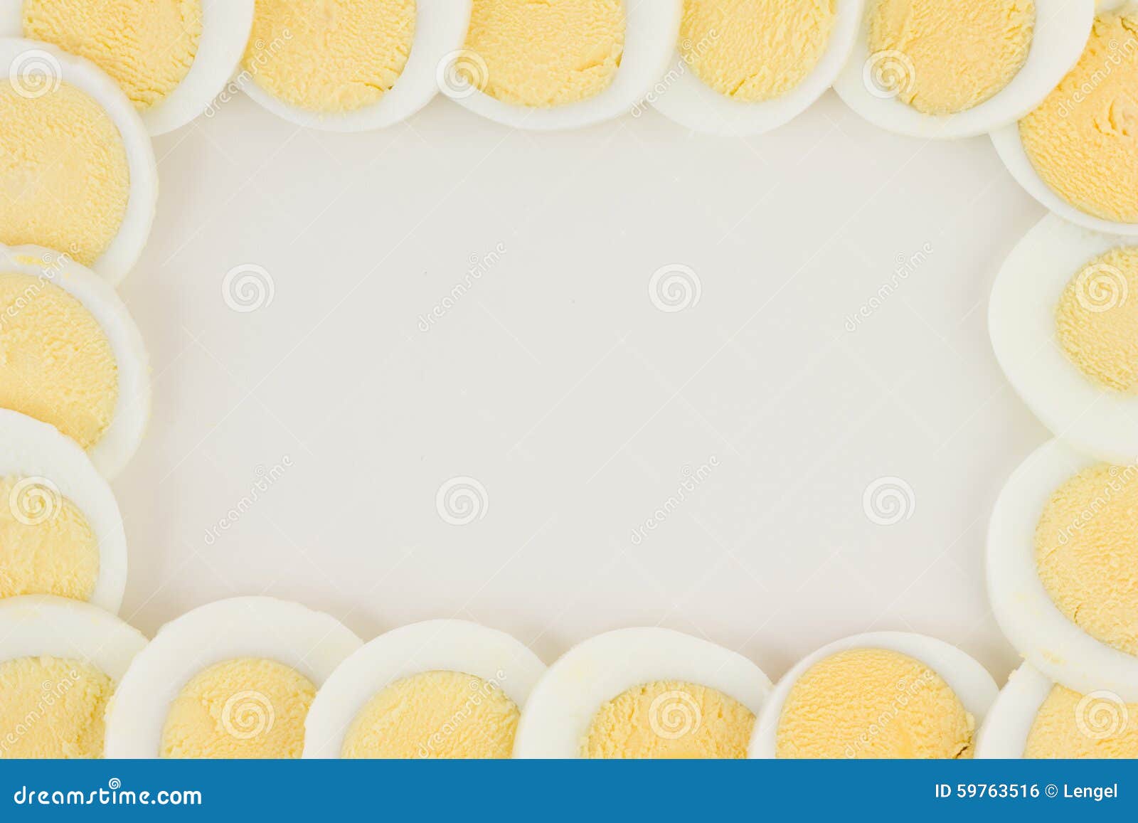 Egg frame. stock photo. Image of white, piece, preparation - 59763516