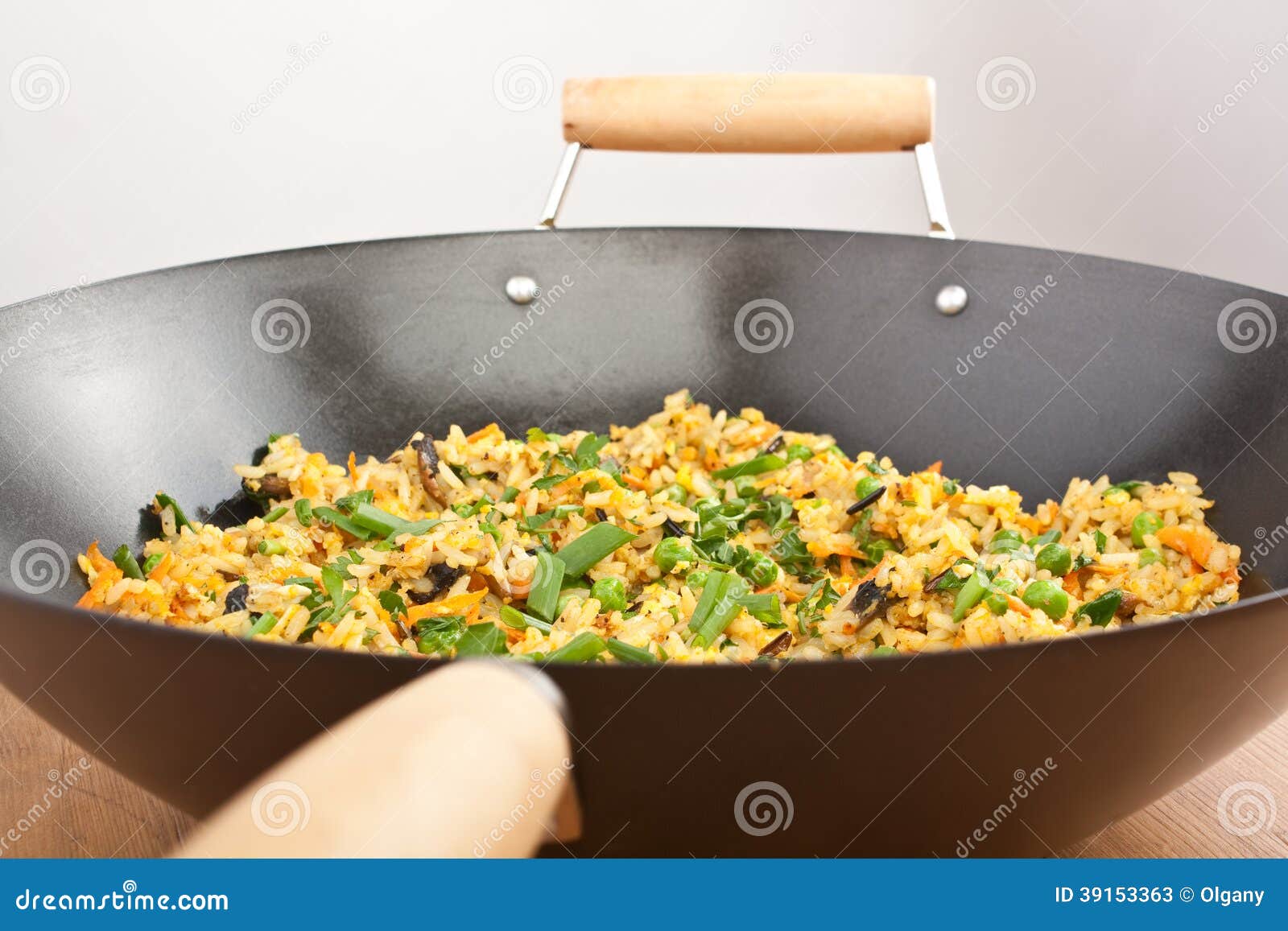 Egg Fried Rice stock image. Image of grain, hungry, ingredient - 39153363