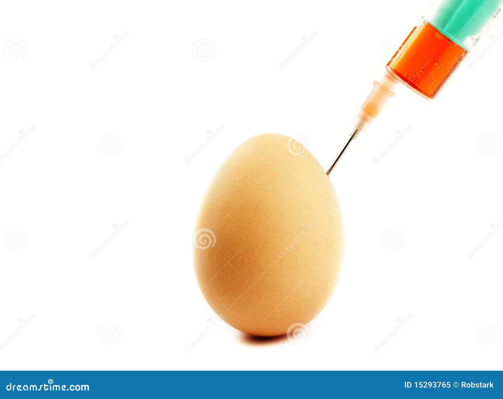 Egg gets injection stock image. Image of medicine, food - 15293765
