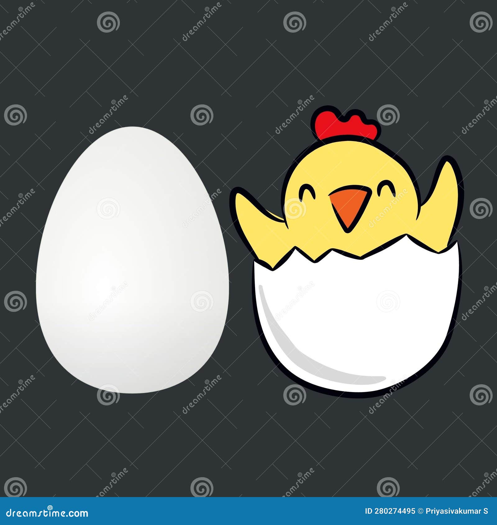 Egg Hatching, Chick, Egg, Chick Coming Out, Printable - 1 Stock ...