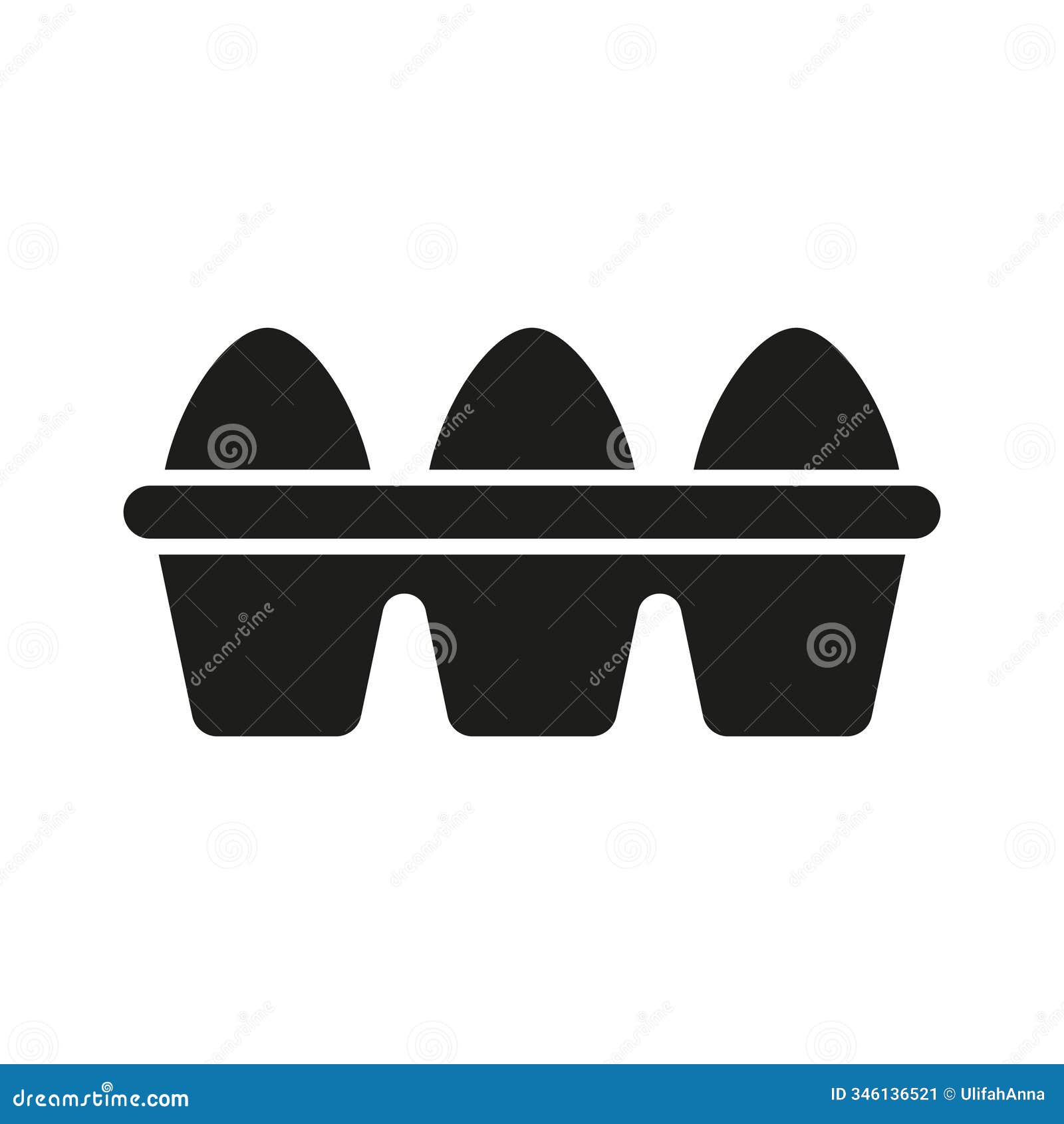 Egg Icon Vector Basic Design Simple and Modern Stock Illustration ...