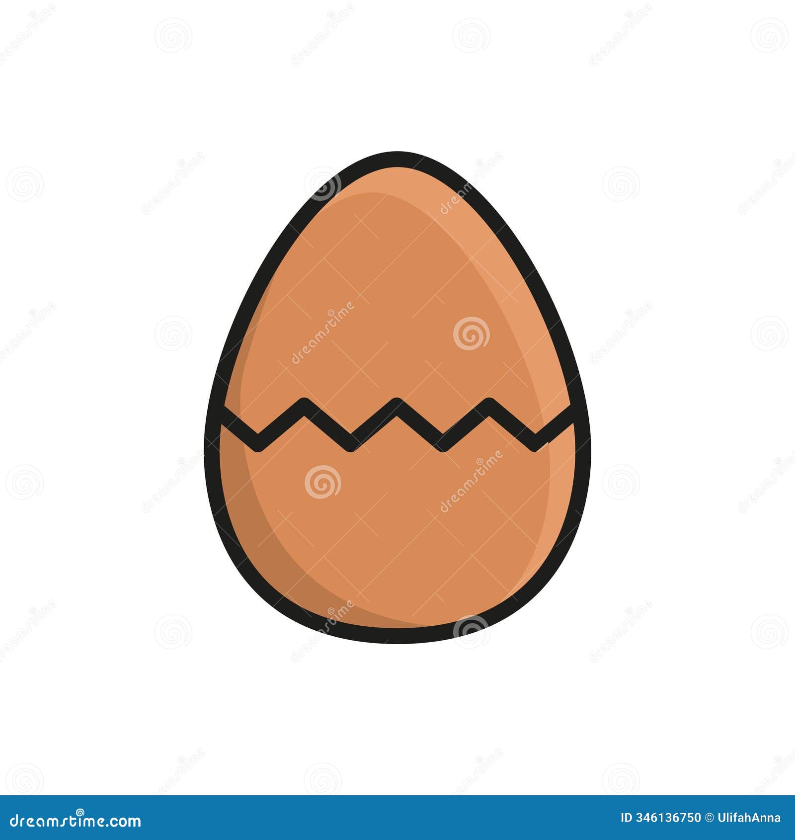 Egg Icon Vector Basic Design Simple and Modern Stock Illustration ...