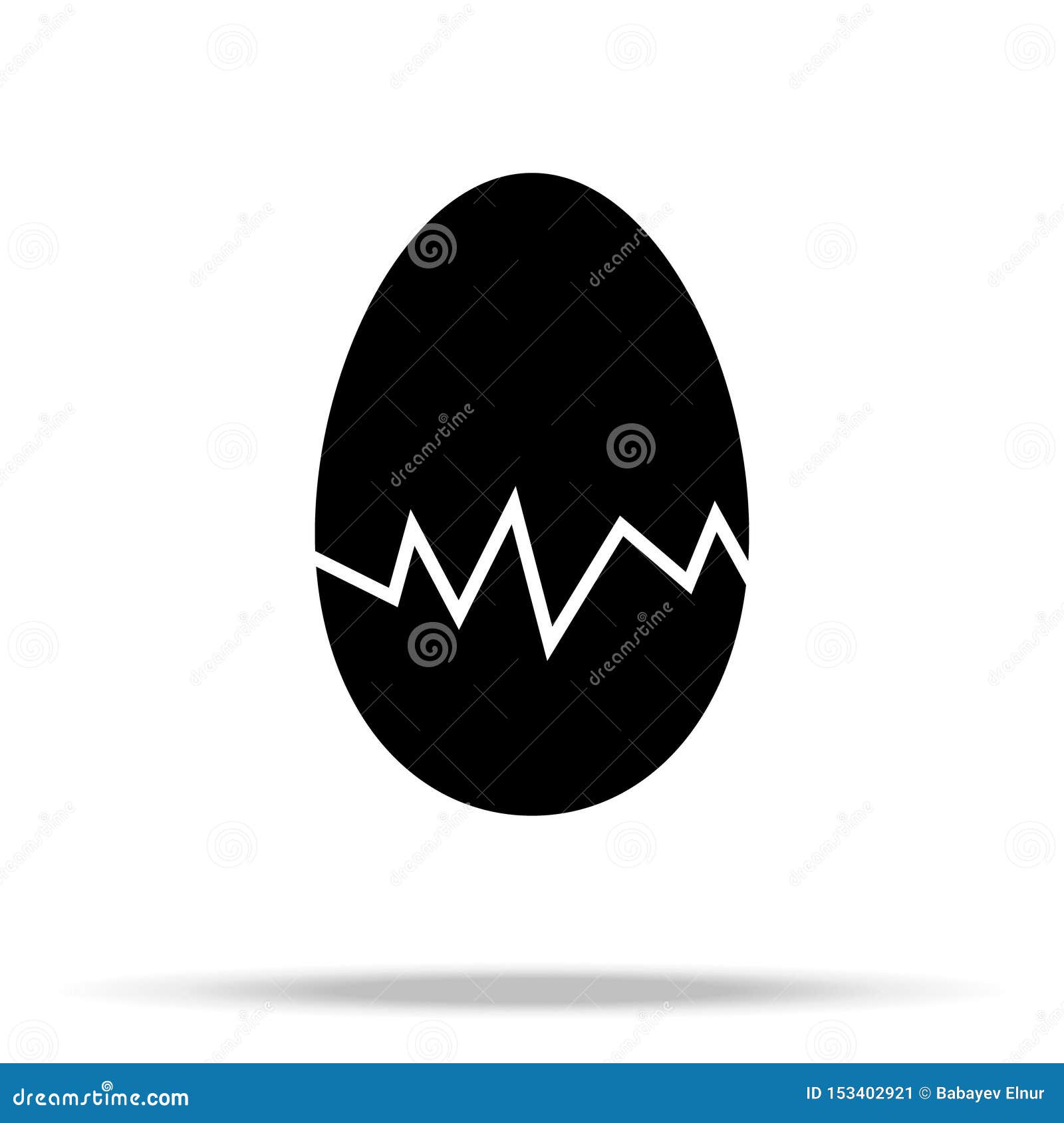 Egg Icon Vector, Solid Illustration, Pictogram Isolated on White Stock ...