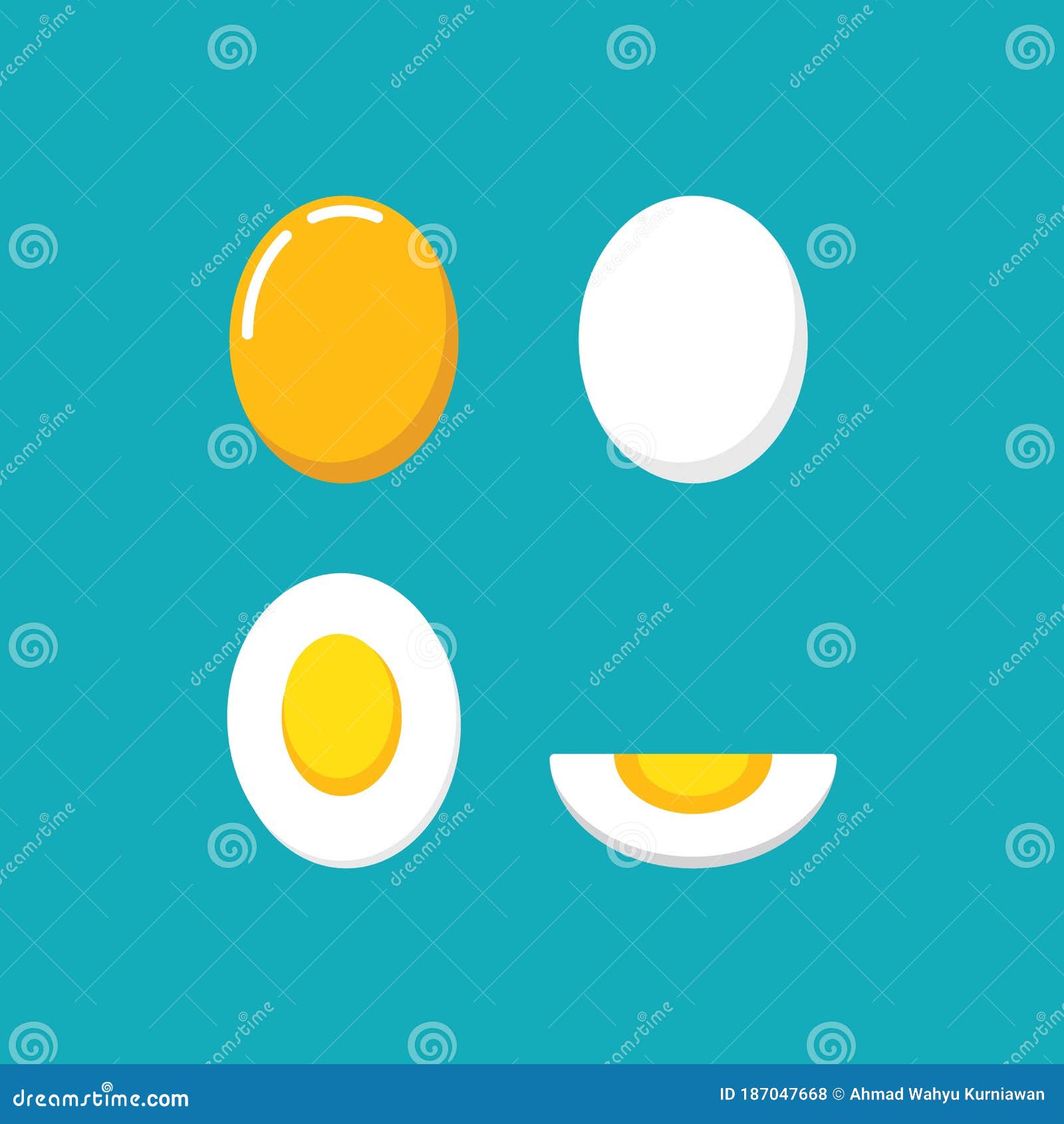 Egg illustration vector stock vector. Illustration of farm - 187047668
