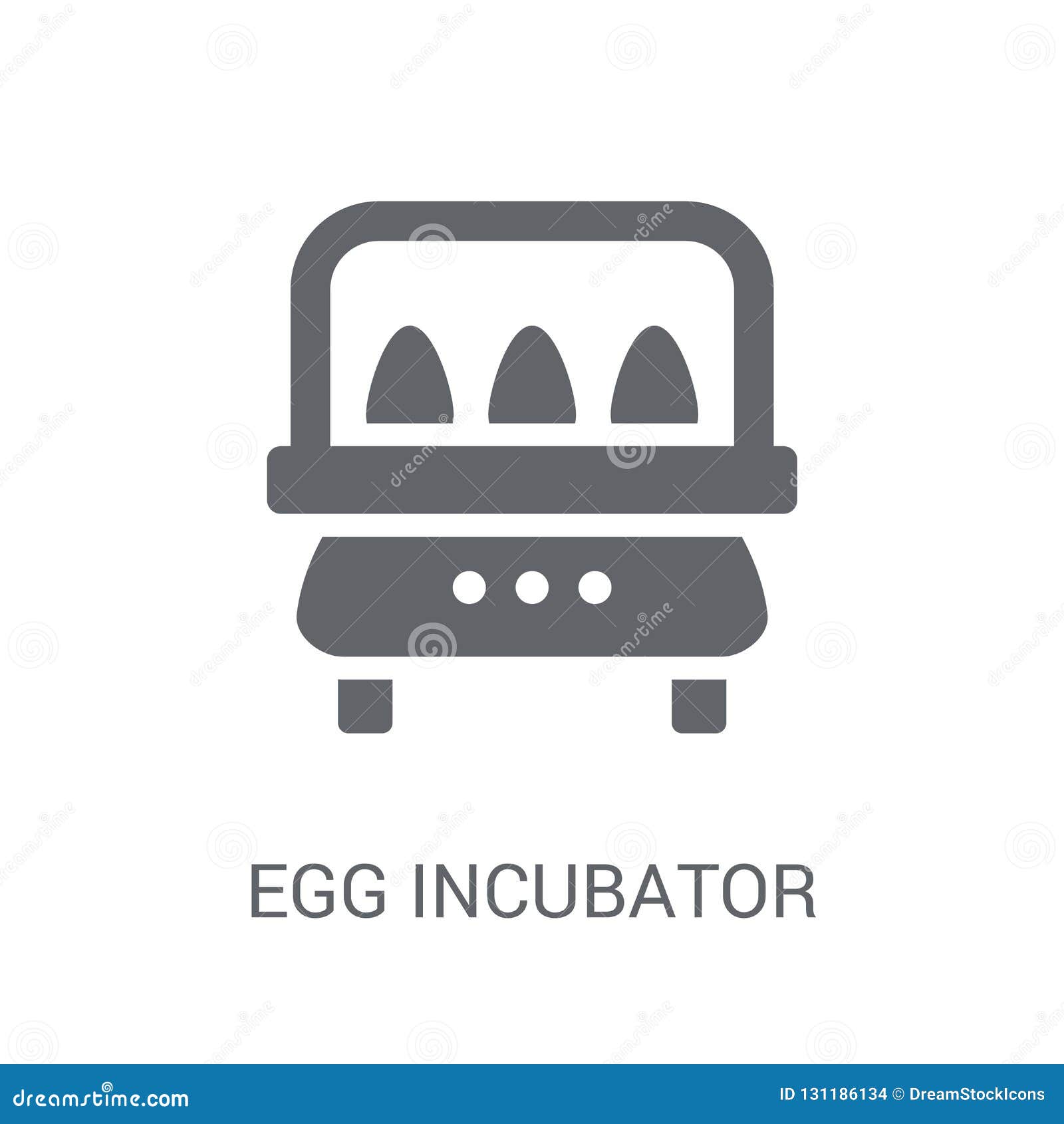 Incubator Icon. Trendy Incubator Logo Concept On White Background From ...