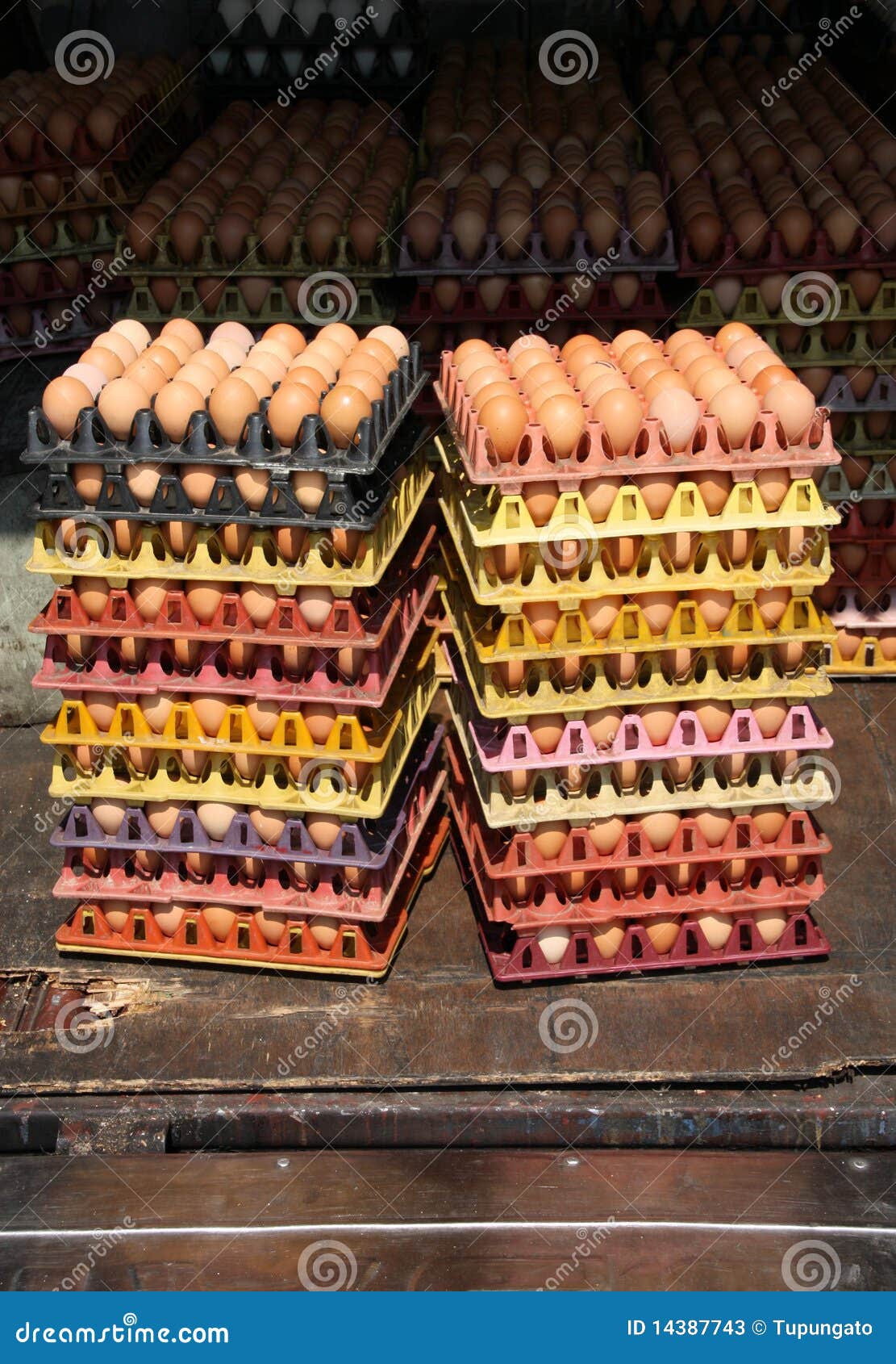 Egg market stock image. Image of thailand, cuisine, colorful - 14387743