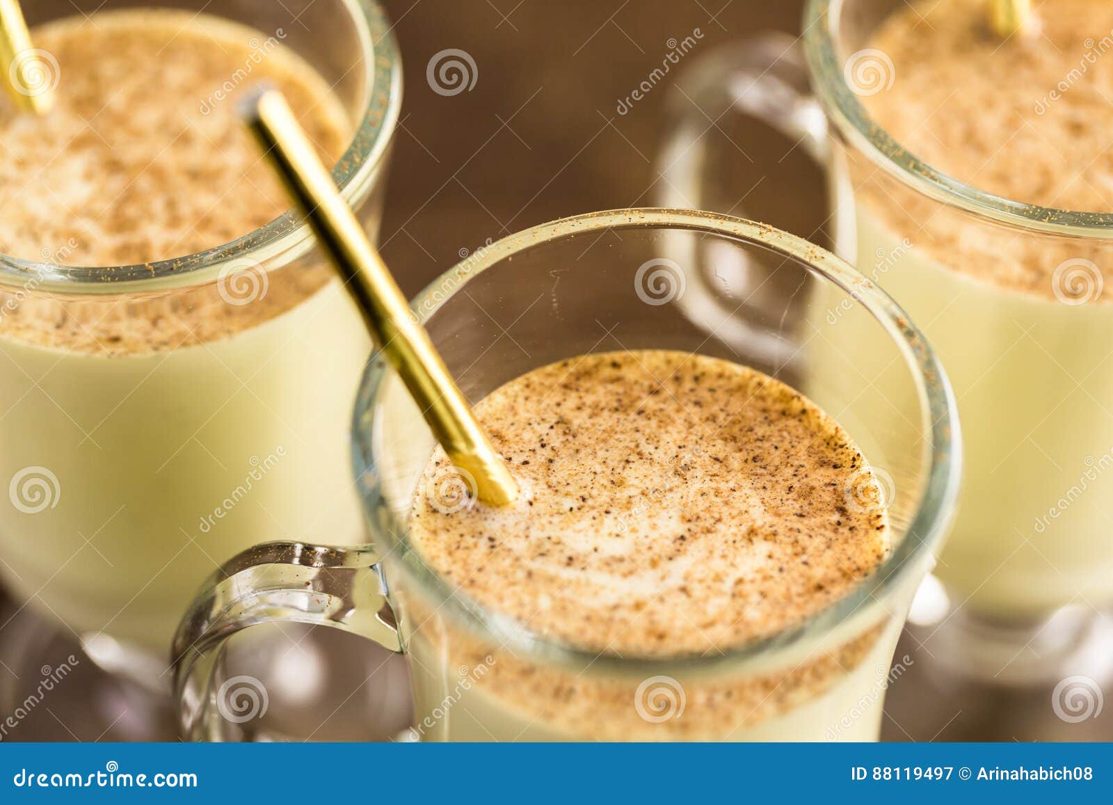 Egg nog stock image. Image of creamy, drink, milk, drinks - 88119497