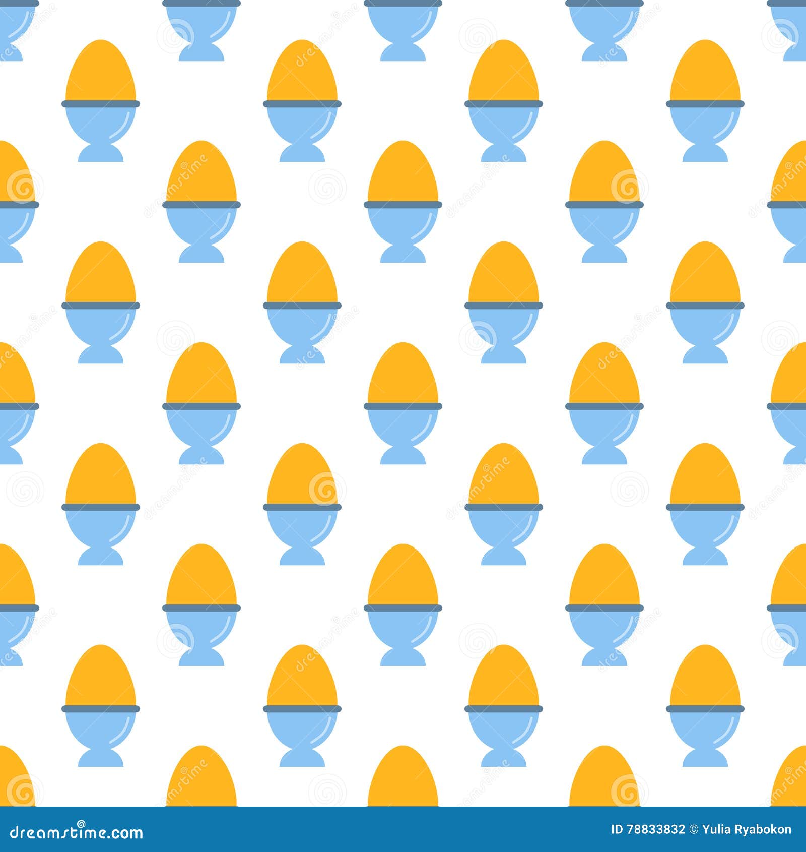 Egg pattern seamless stock vector. Illustration of gift - 78833832