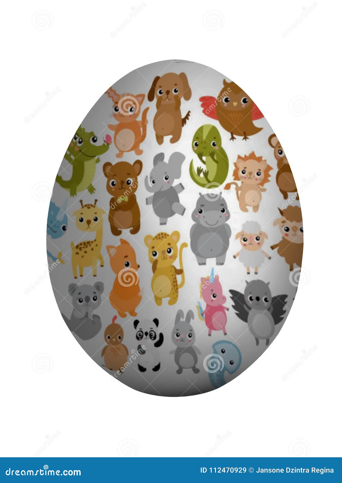 Egg Planet - Fantasy about Easter Theme Stock Illustration ...