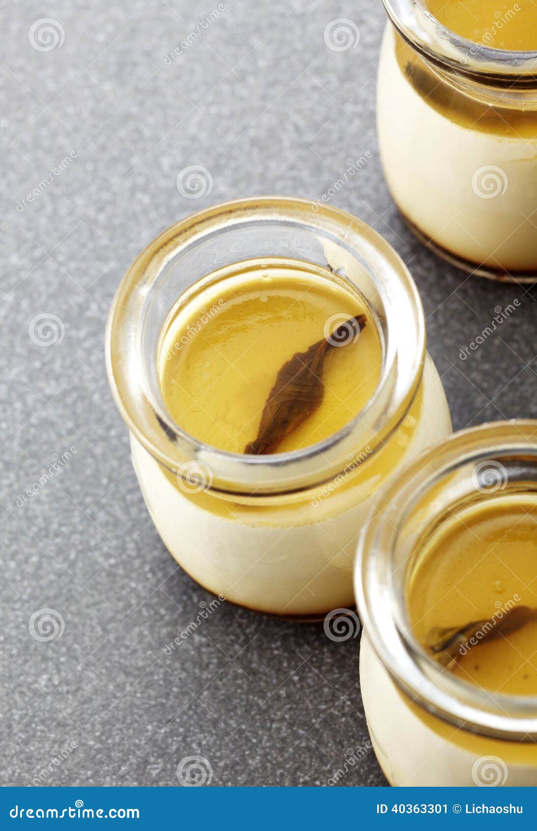 Egg Pudding stock image. Image of healthy, caramel, health - 40363301