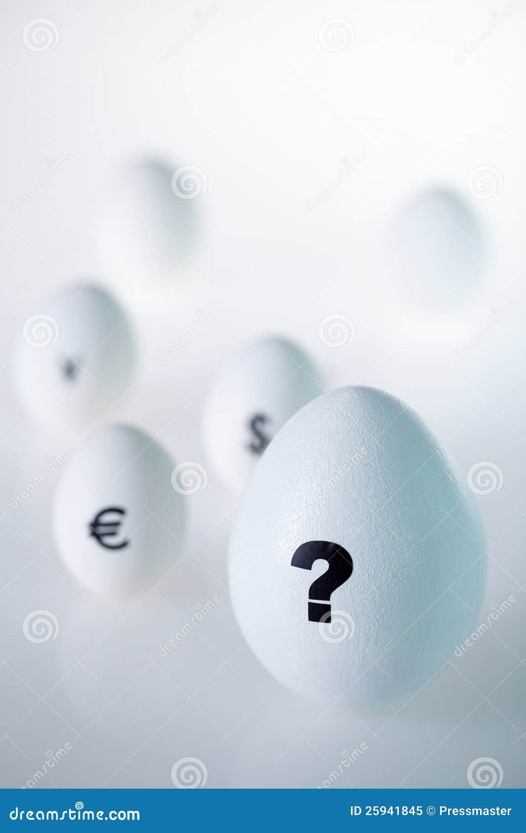 Egg with question stock image. Image of religious, economic - 25941845