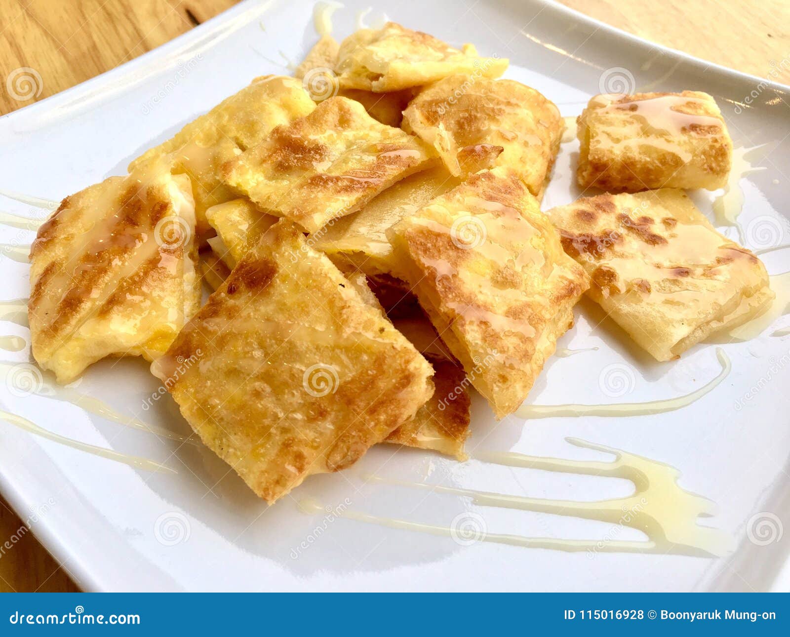 Egg roti stock photo. Image of snack, thai, sweet, roti - 115016928