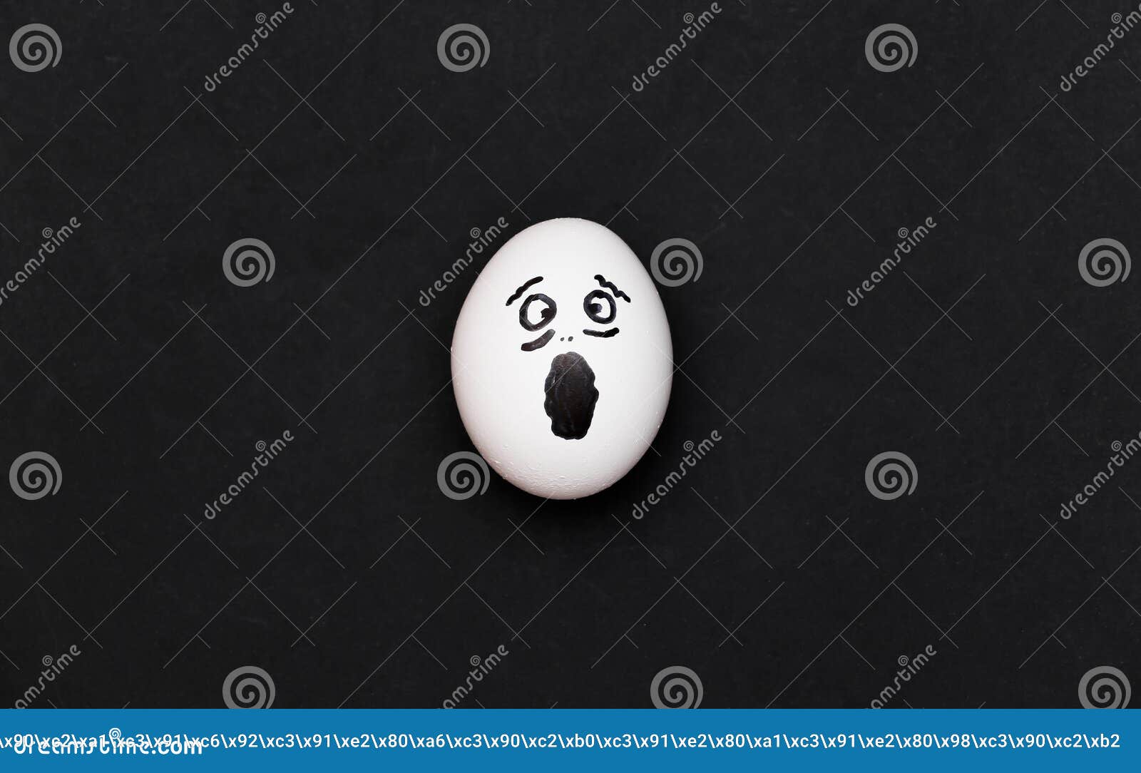Egg stock photo. Image of drawn, danger, caricature - 249111442