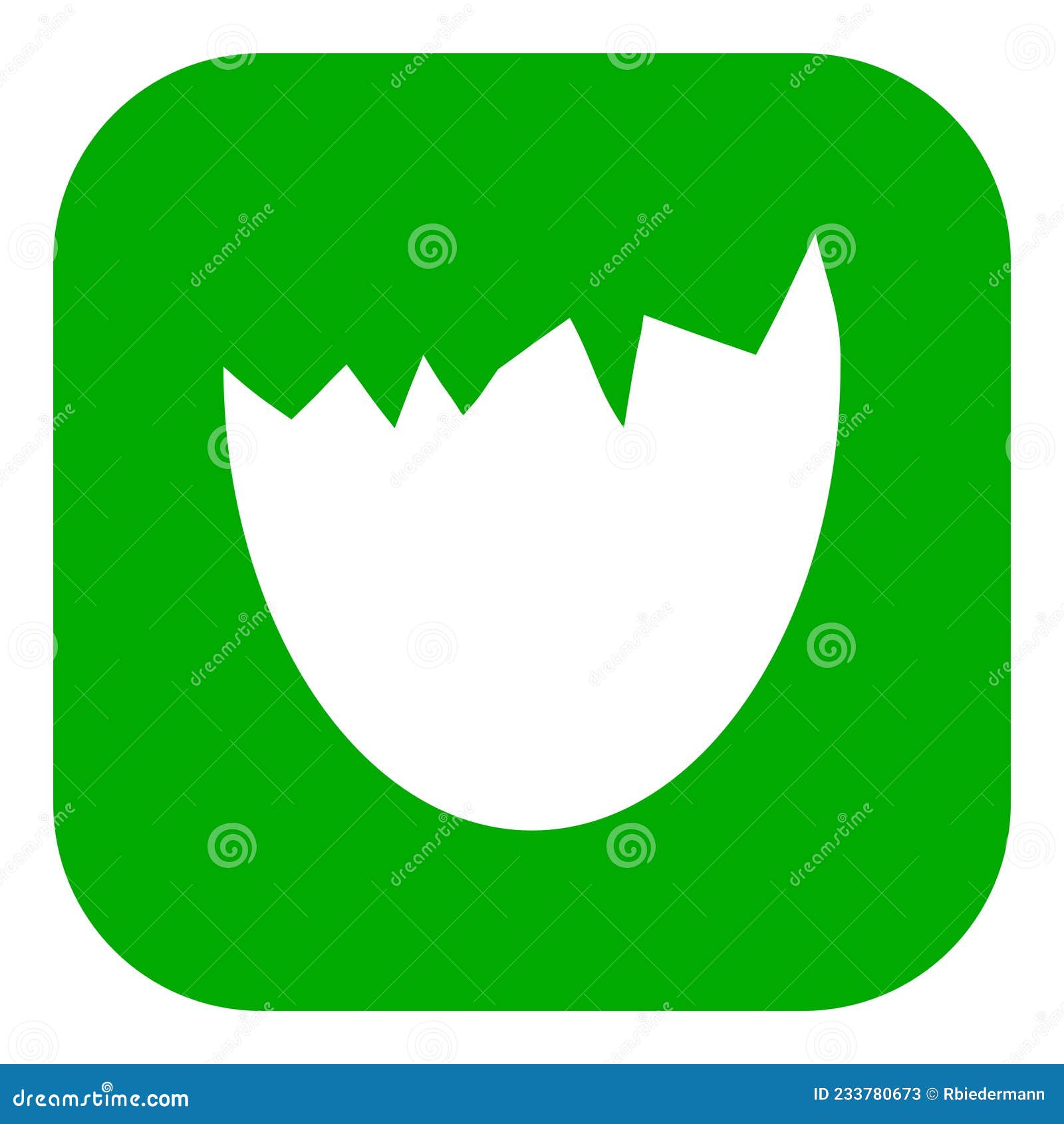 Egg shell and app icon stock vector. Illustration of graphic - 233780673