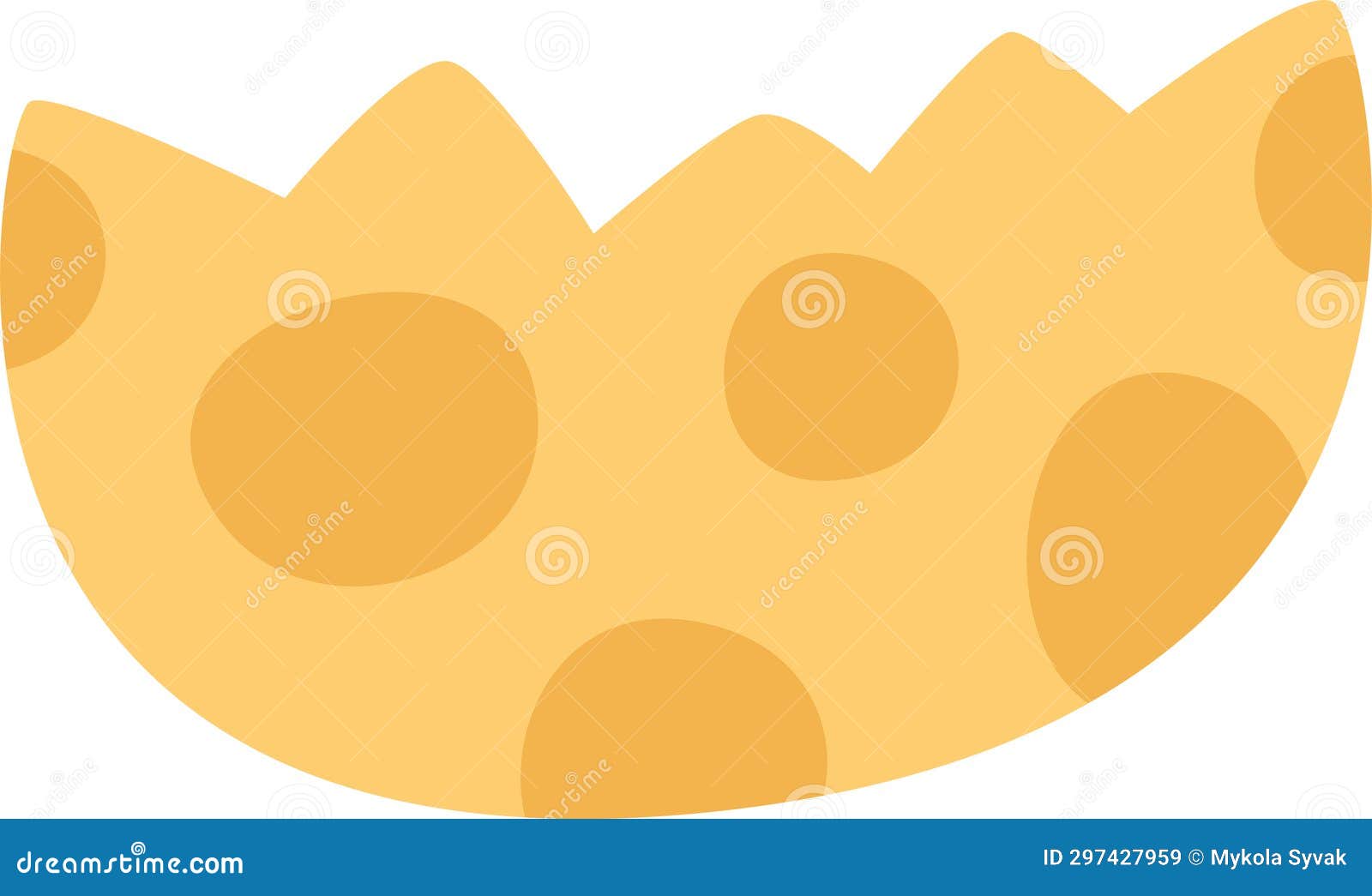 Egg Shell Dragon stock vector. Illustration of vector - 297427959