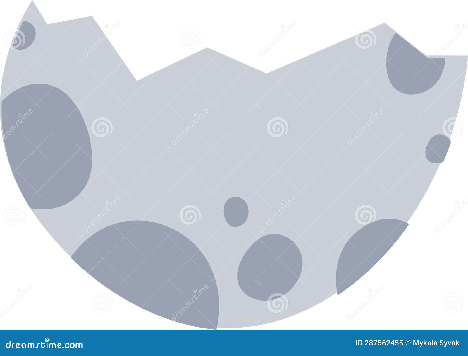 Egg Shell Icon stock vector. Illustration of icon, eggshell - 287562455