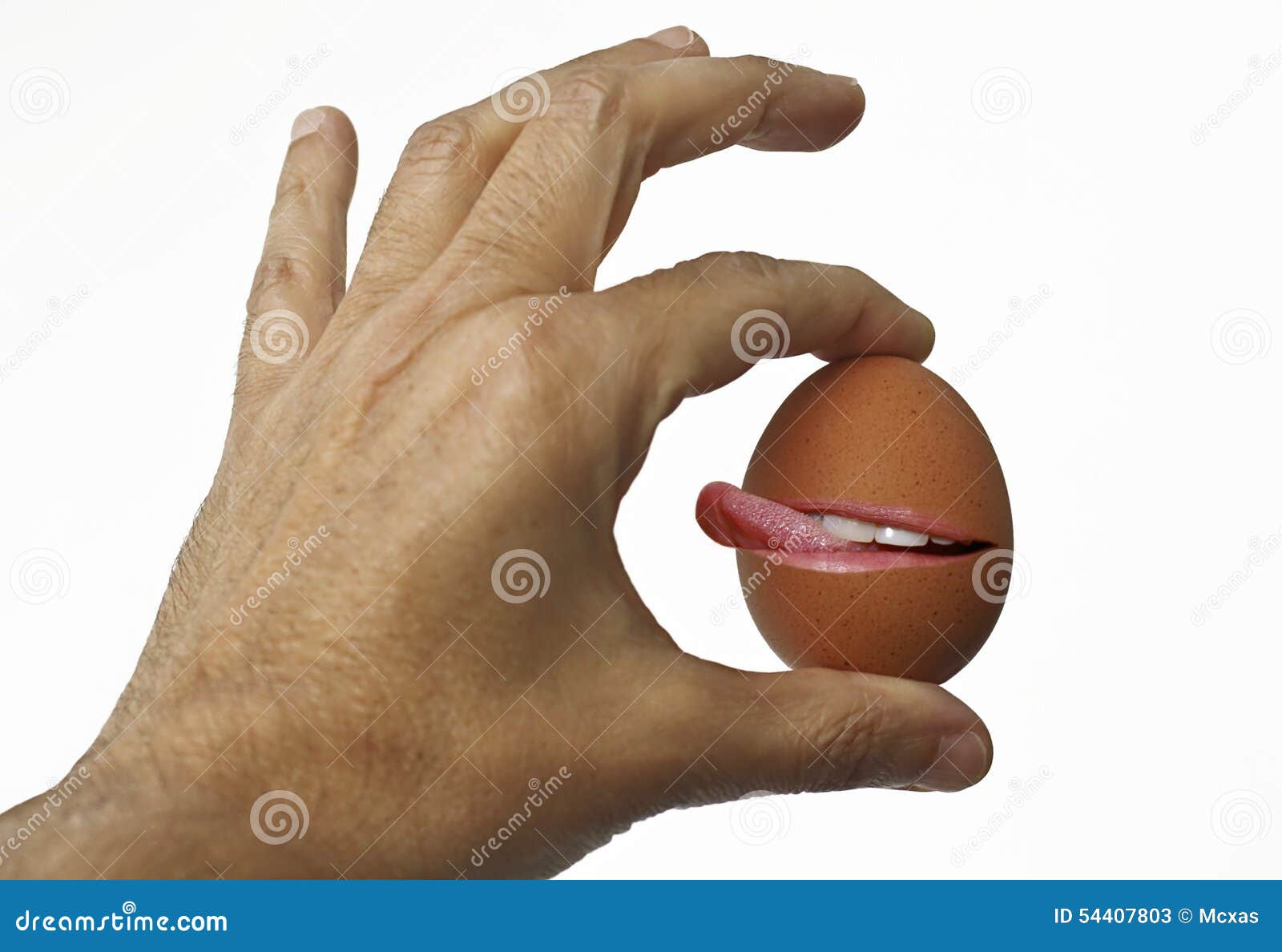 Egg Smacking lips stock image. Image of licking, tongue - 54407803