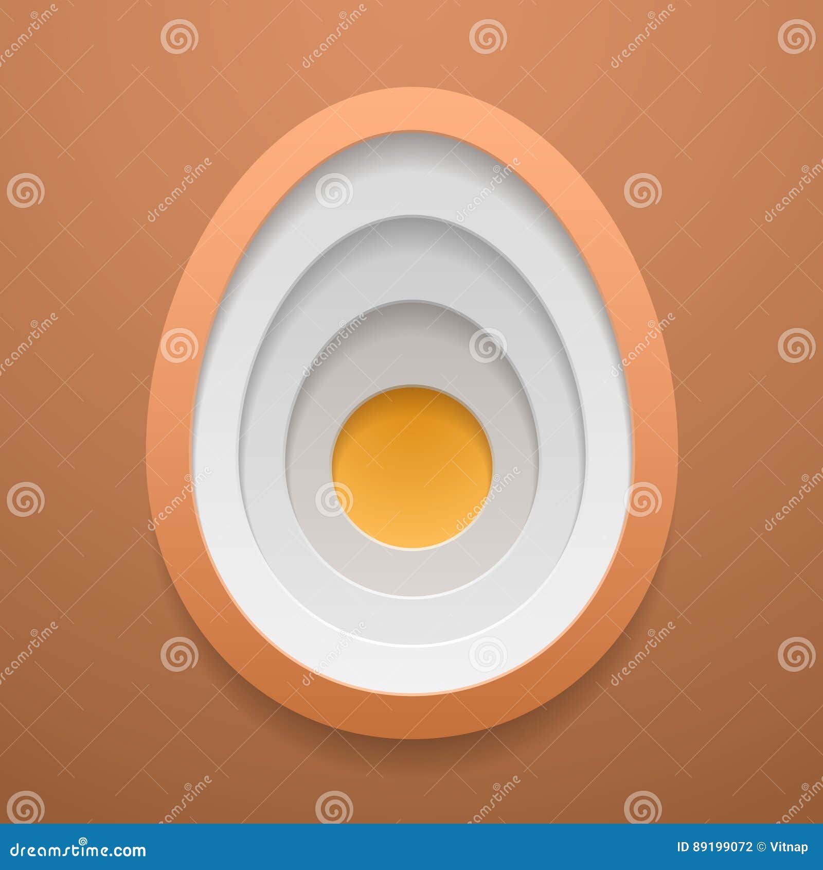 Egg Structure Shape Icon. Happy Easter Template. Vector Concept Stock ...