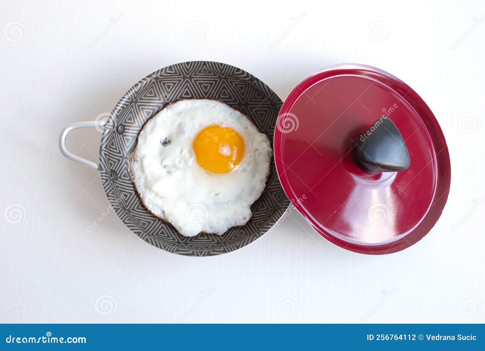 Egg sunny-side up stock photo. Image of gourmet, kitchen - 256764112