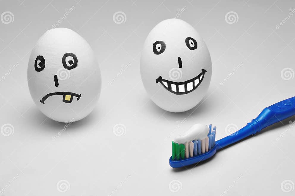 Egg & Teeth stock photo. Image of safety, toothache - 17104658