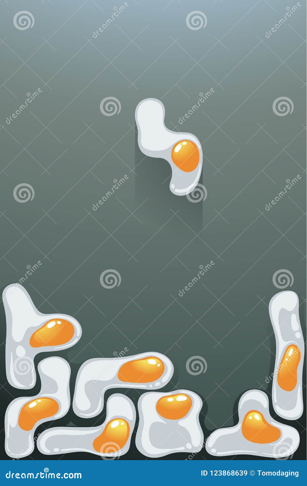 Egg Tetris Game Art Design Vector Illustration Stock Vector ...