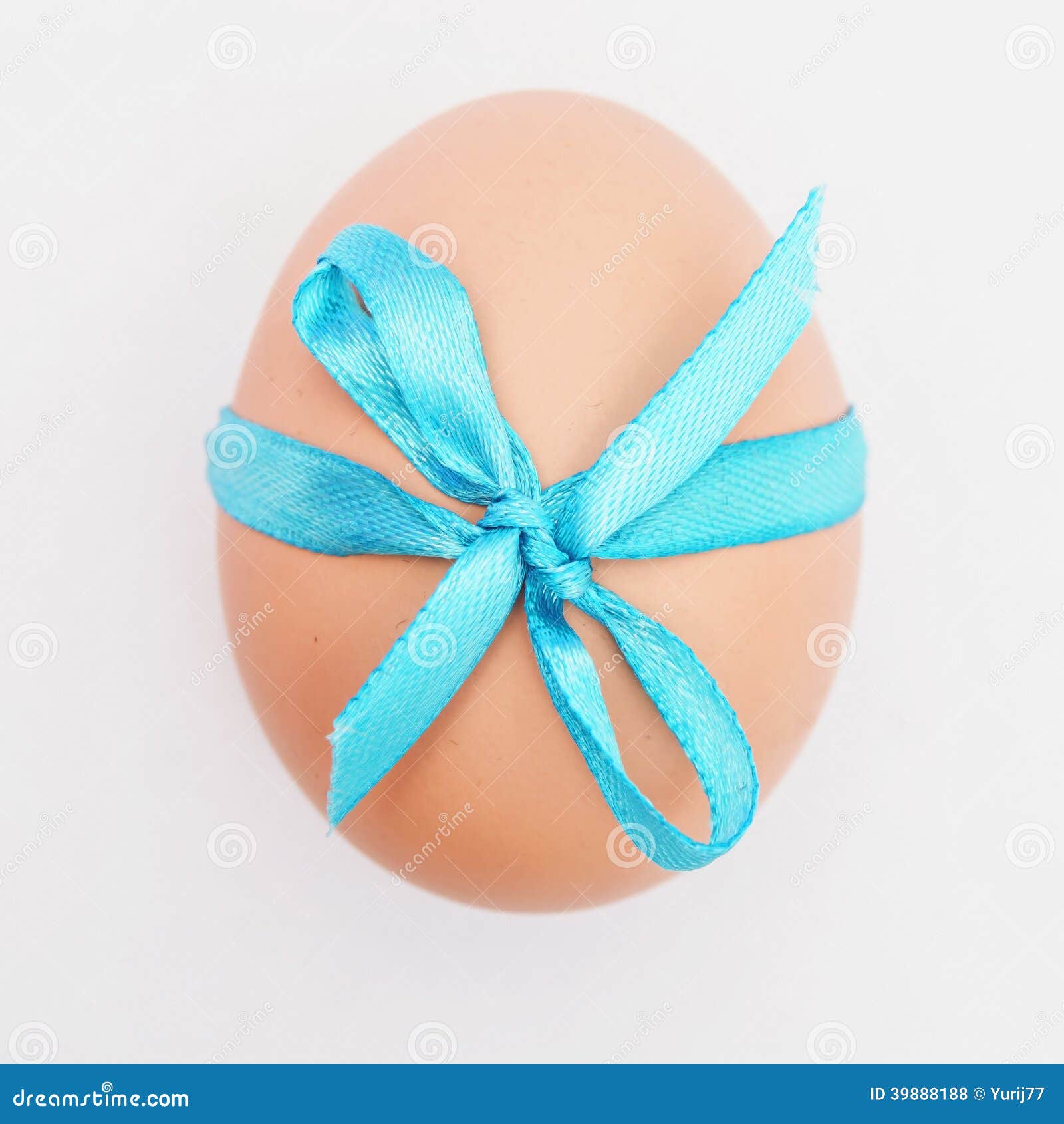 Egg tied with a ribbon stock photo. Image of agriculture - 39888188