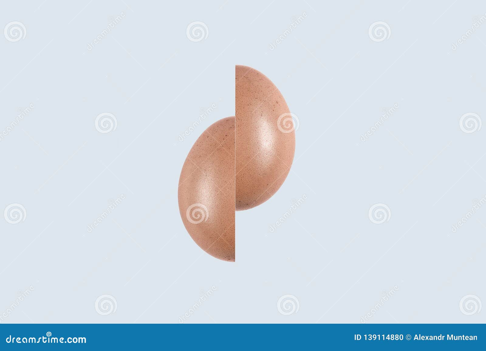 Egg two halves stock photo. Image of background, food - 139114880
