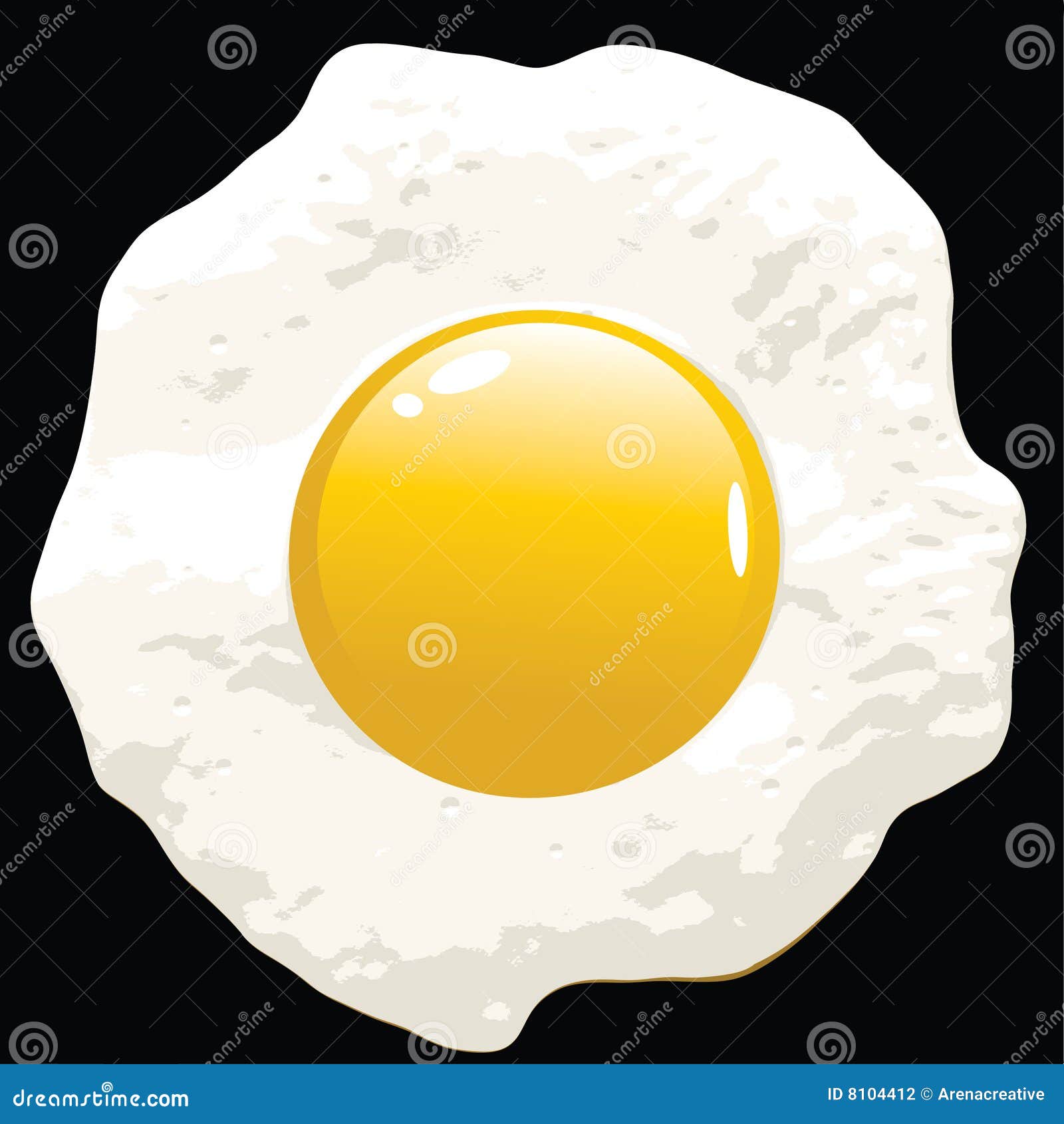 Egg Vector stock vector. Illustration of dieting, eating - 8104412