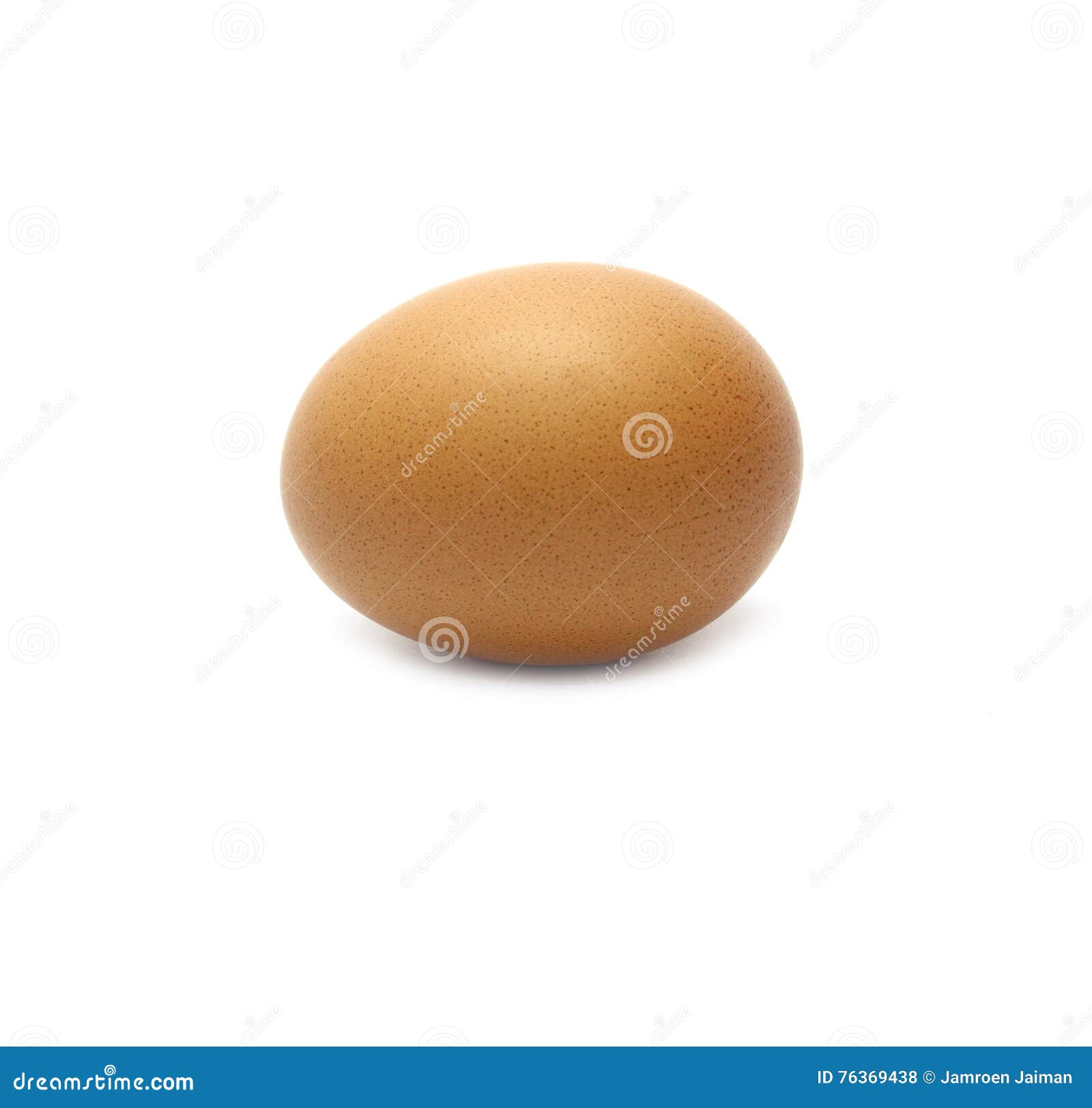 Egg on white background stock photo. Image of brown, meal - 76369438