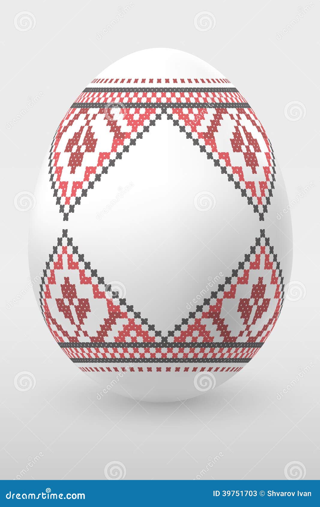 Egg stock vector. Illustration of holiday, white, easter - 39751703