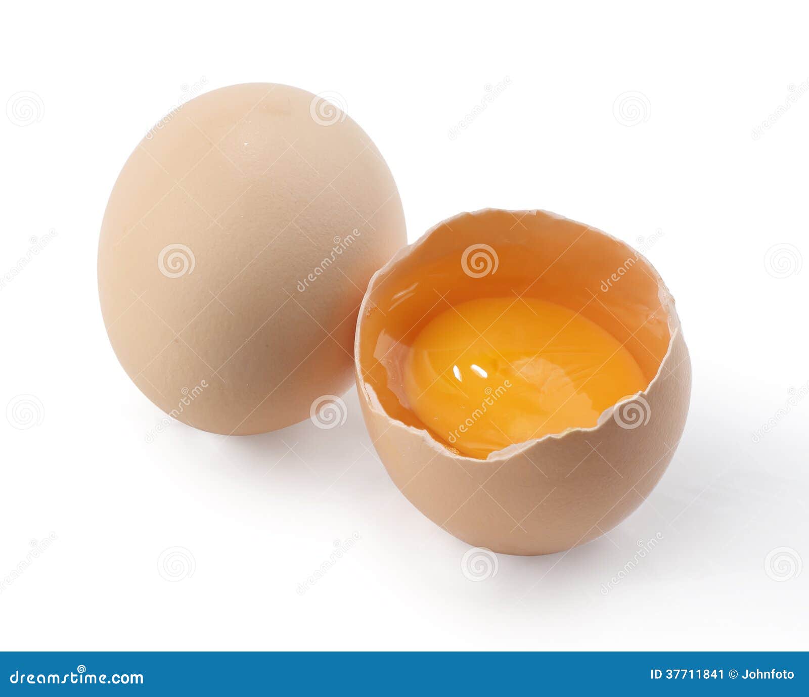 Egg with yolk stock image. Image of fresh, yolk, food - 37711841