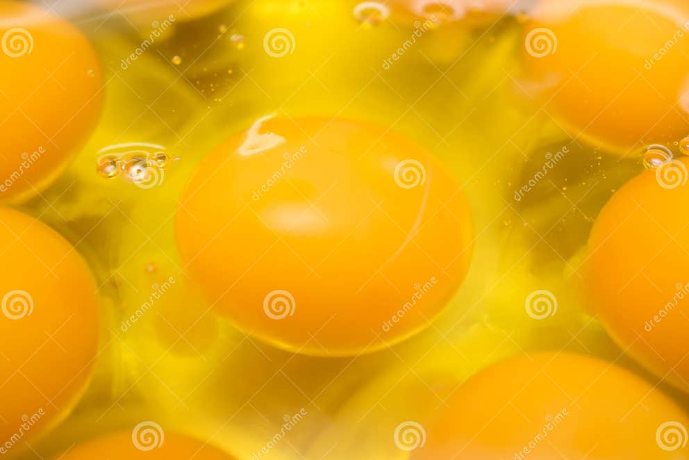 Egg Yolk Close Up Background Stock Image - Image of healthy, freshness ...