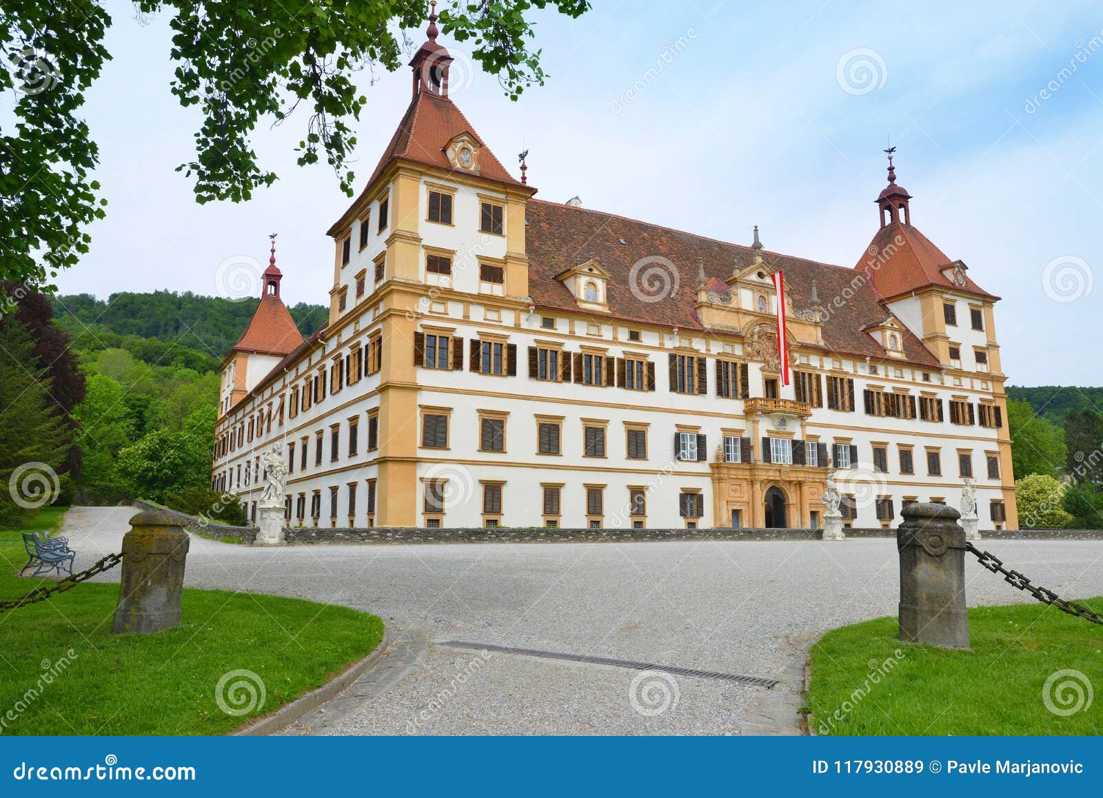 Eggenberg Castle in Graz, Austria Stock Image - Image of austria ...