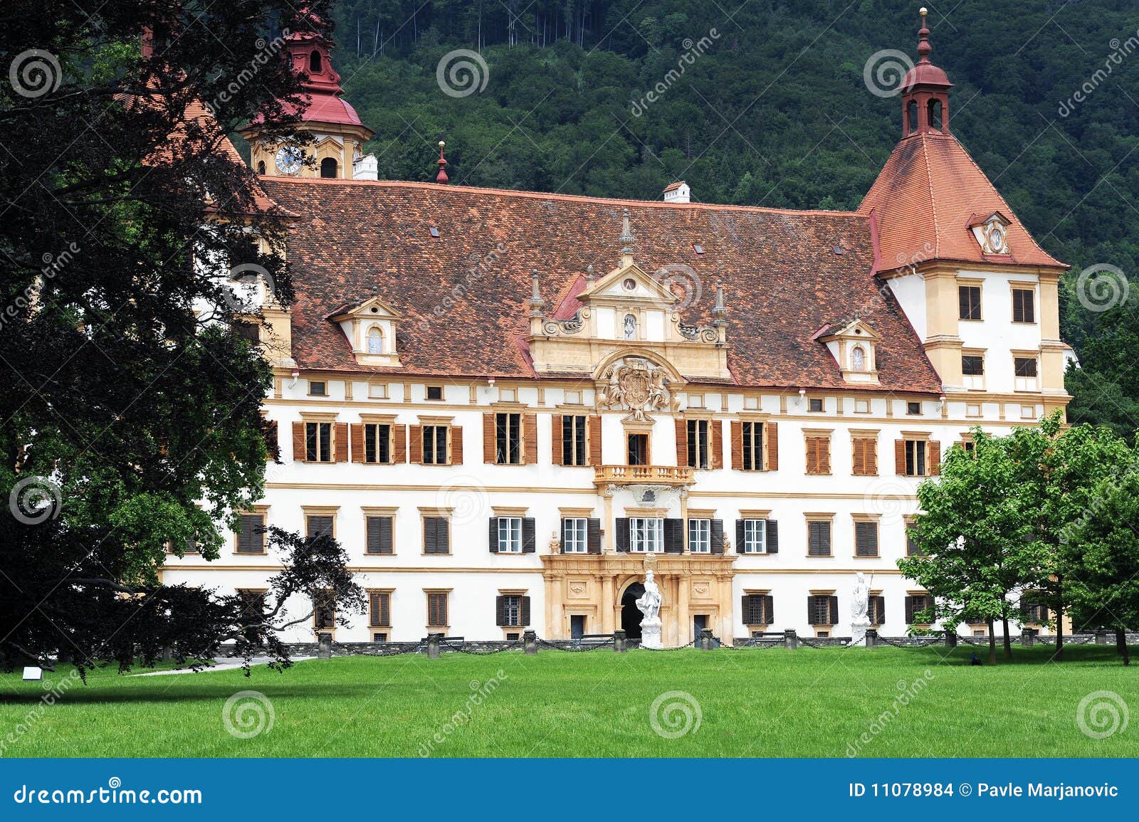 Eggenberg castle in Graz stock photo. Image of graz, castle - 11078984
