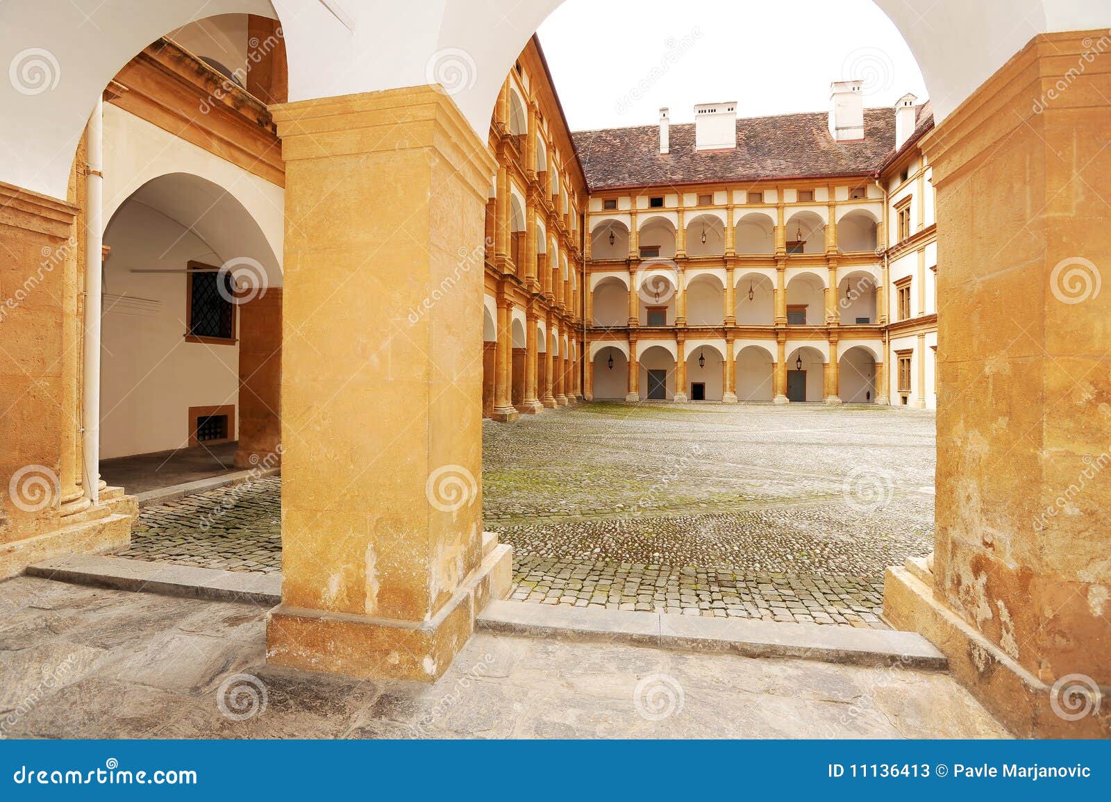Eggenberg castle in Graz stock image. Image of steiermark - 11136413