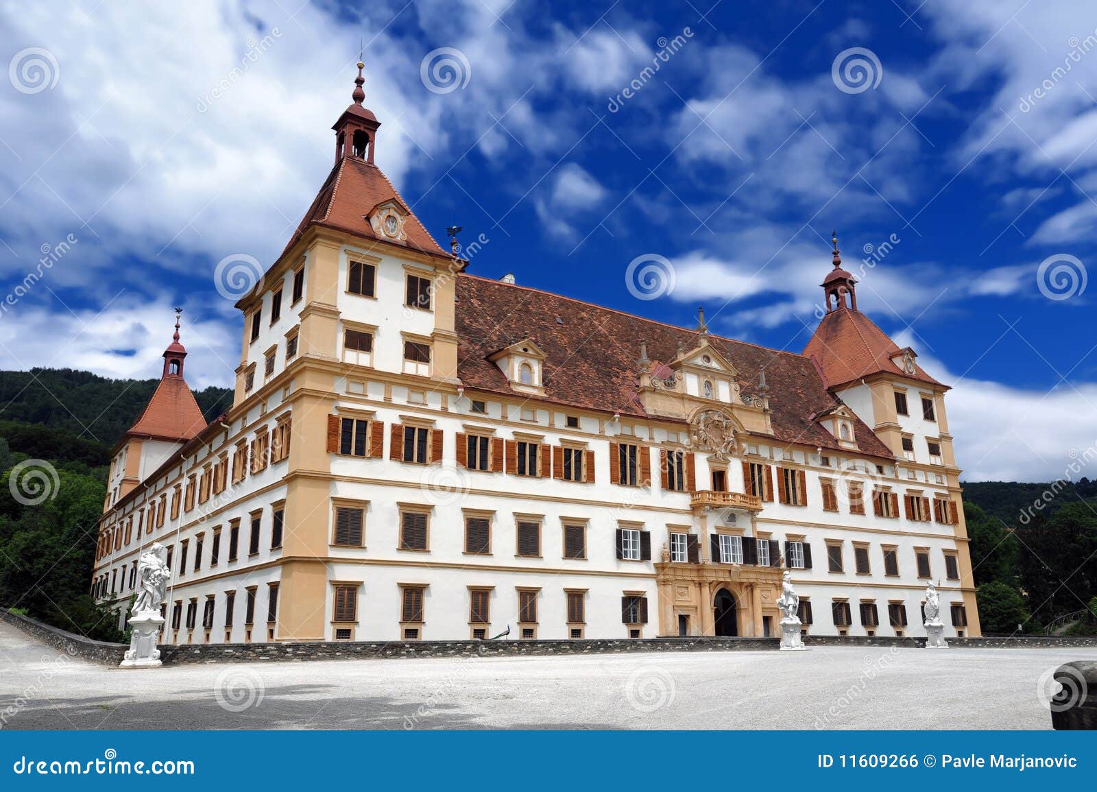 Eggenberg castle in Graz stock photo. Image of europe - 11609266