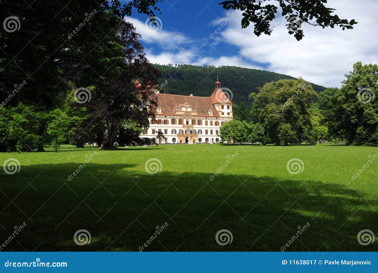 Eggenberg castle in Graz stock image. Image of castle - 11638017