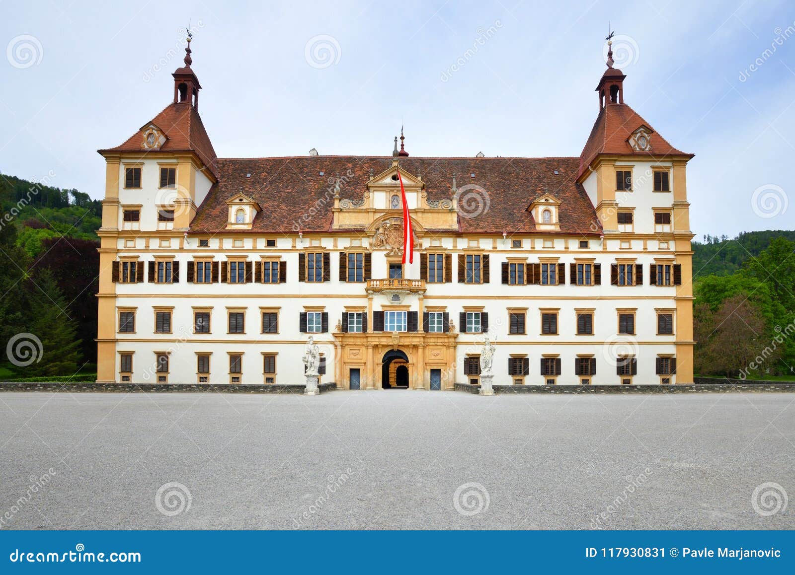 Eggenberg Castle in Graz, Austria Stock Image - Image of landmark ...