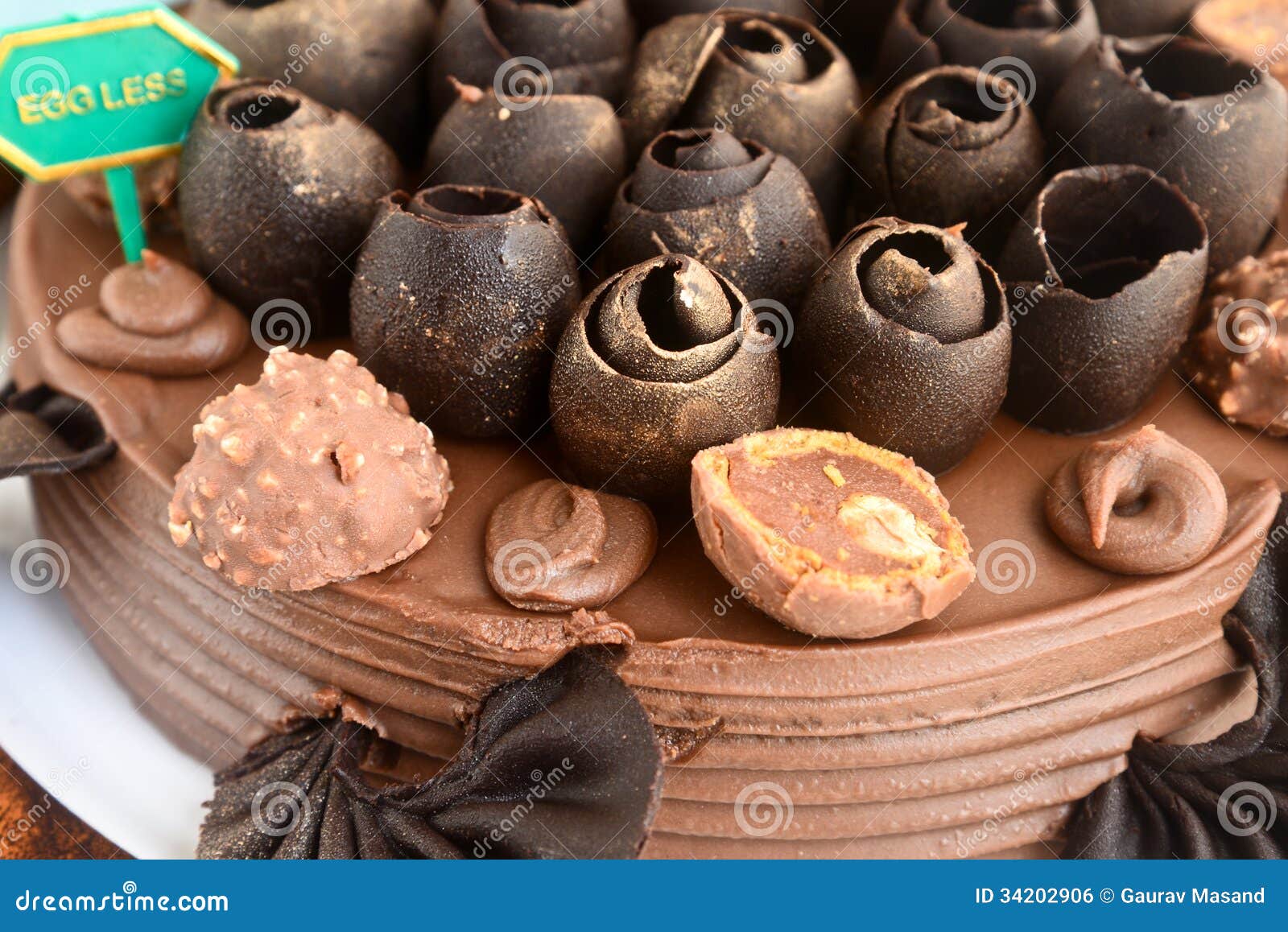 Eggless cake stock photo. Image of special, muffins, tasty - 34202906