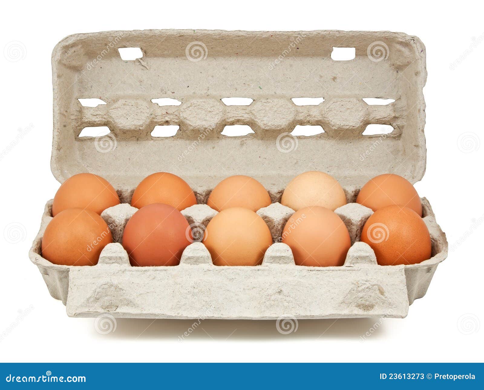 Eggs in the box stock image. Image of gourmet, chicken - 23613273