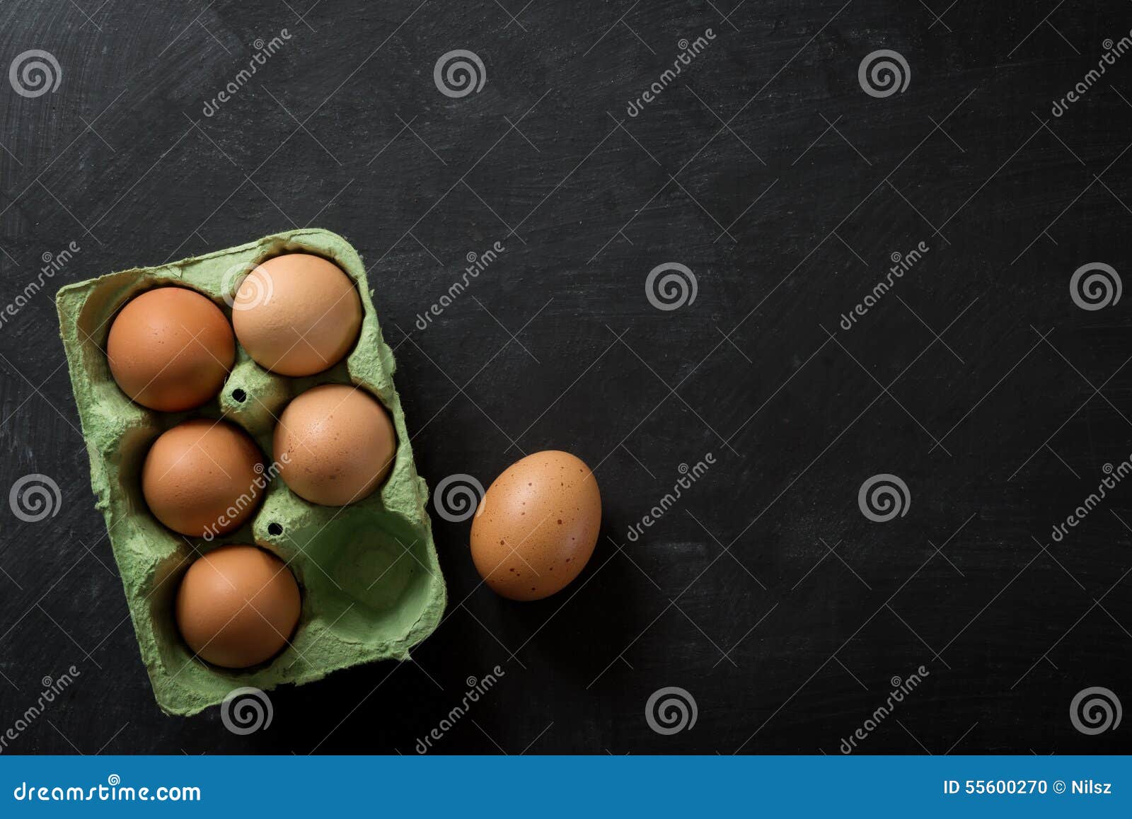 Eggs In Box Food Background Royalty-Free Stock Image | CartoonDealer ...