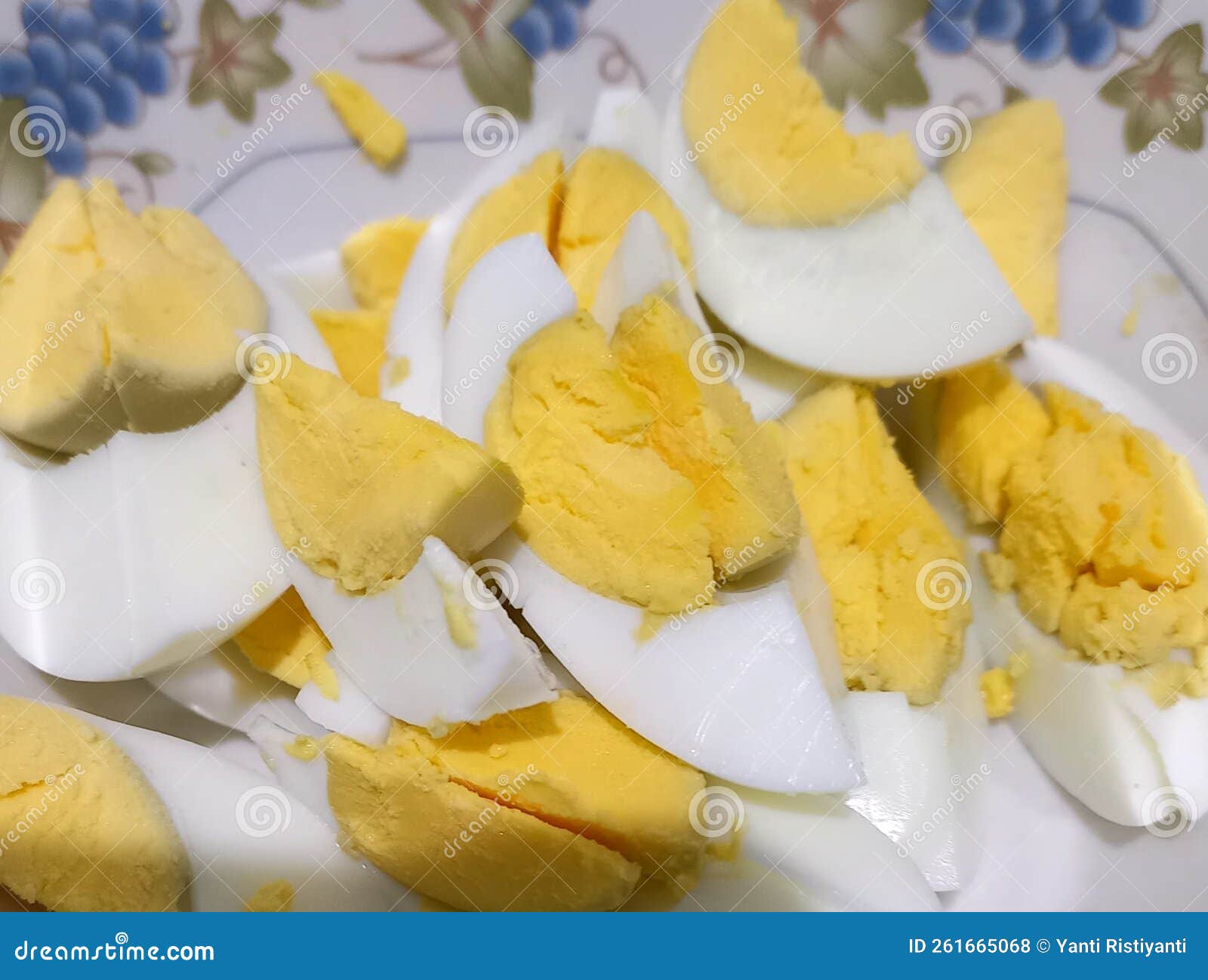 Eggs Chunks for Filling of Snacks Stock Photo - Image of snacks ...