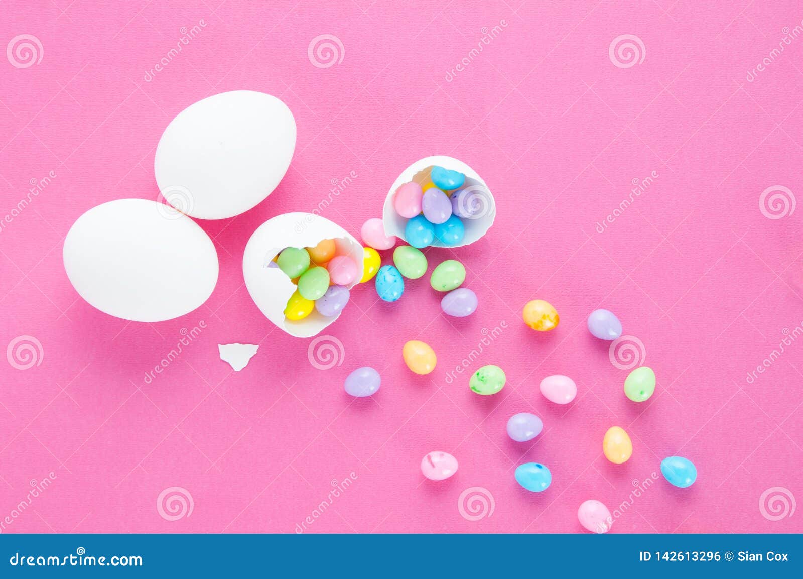 Eggs for Easter stock photo. Image of holiday, pink - 142613296