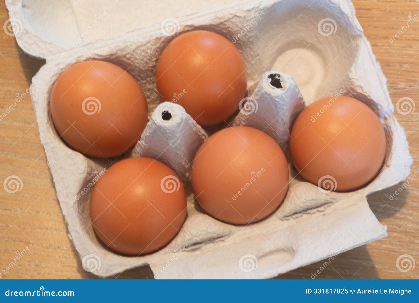 Eggs in an egg carton stock image. Image of brown, ingredient - 331817825