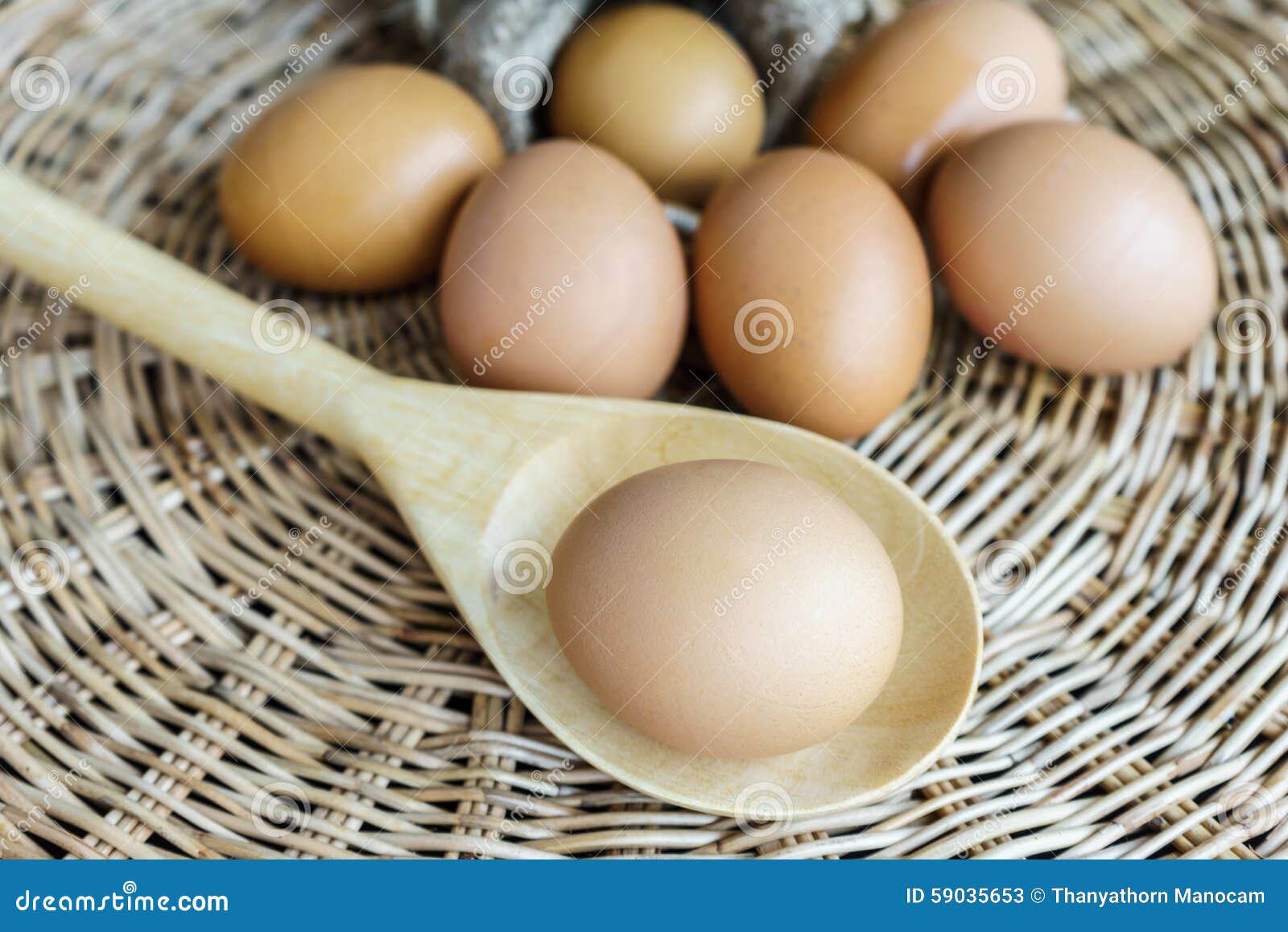 Eggs Egg Lay Wooden Ladle Stock Photos - Free & Royalty-Free Stock ...